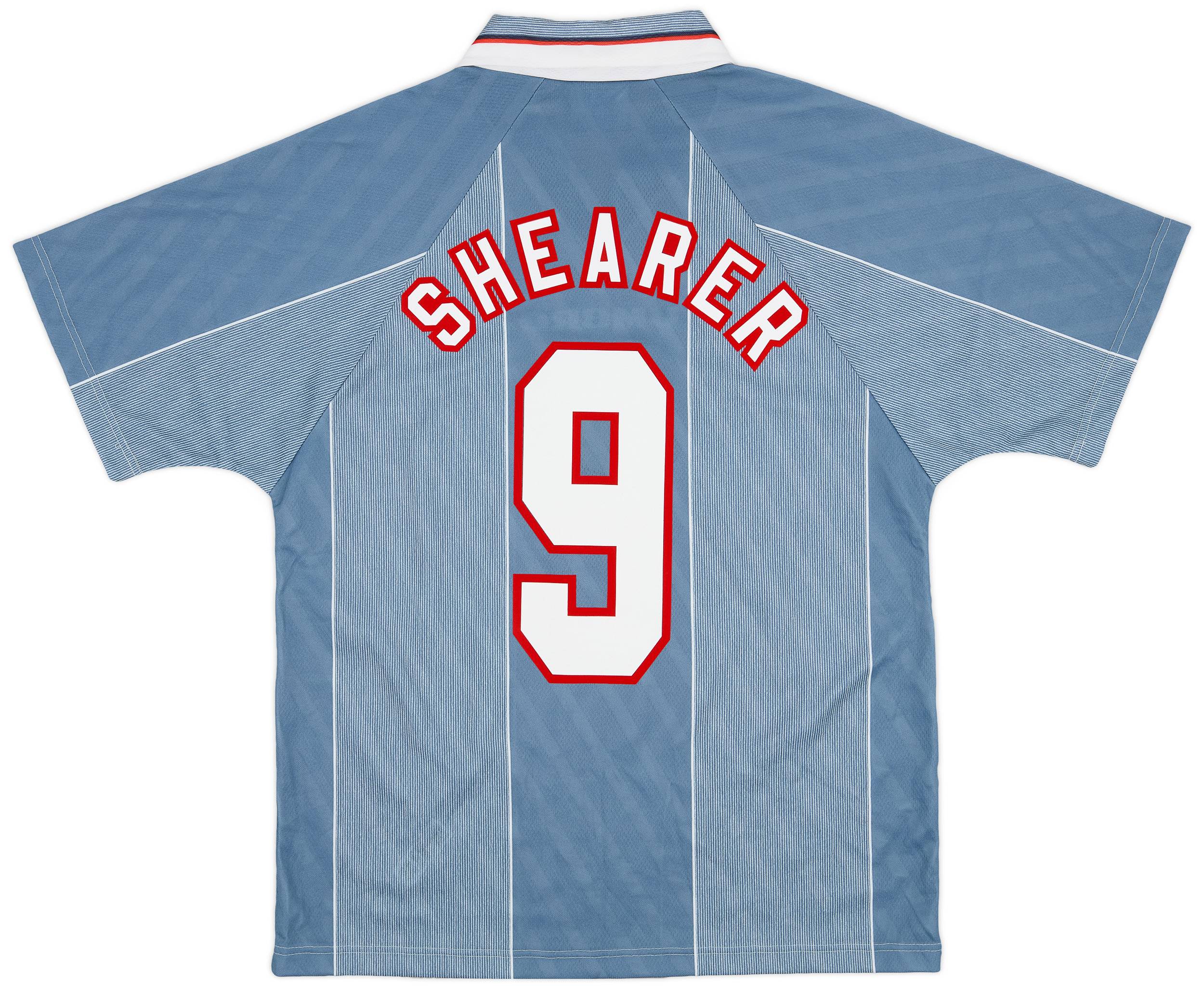 1996-97 England Away Shirt Shearer #9 - 9/10 - (M)