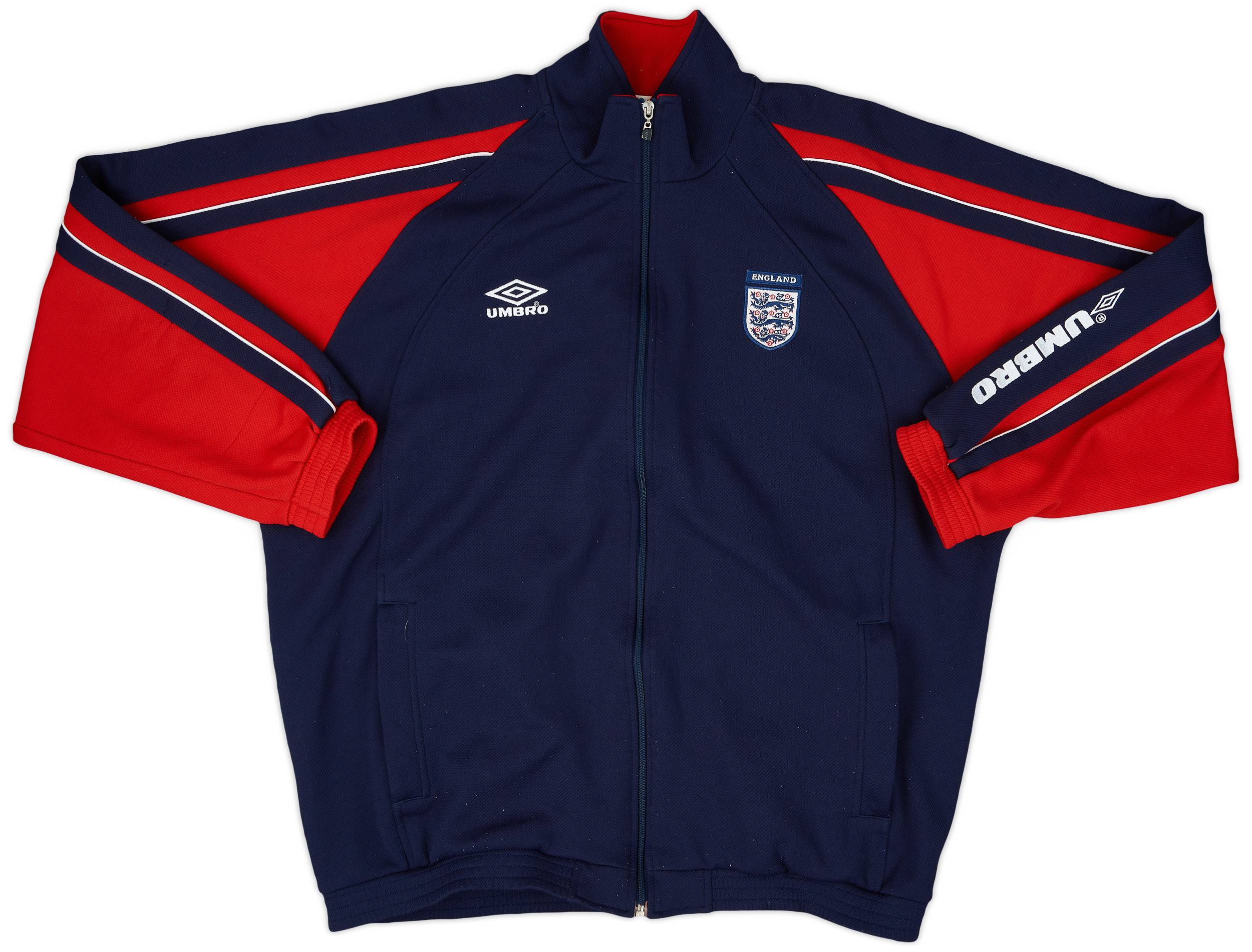 2000-02 England Umbro Track Jacket - 9/10 - (XL)