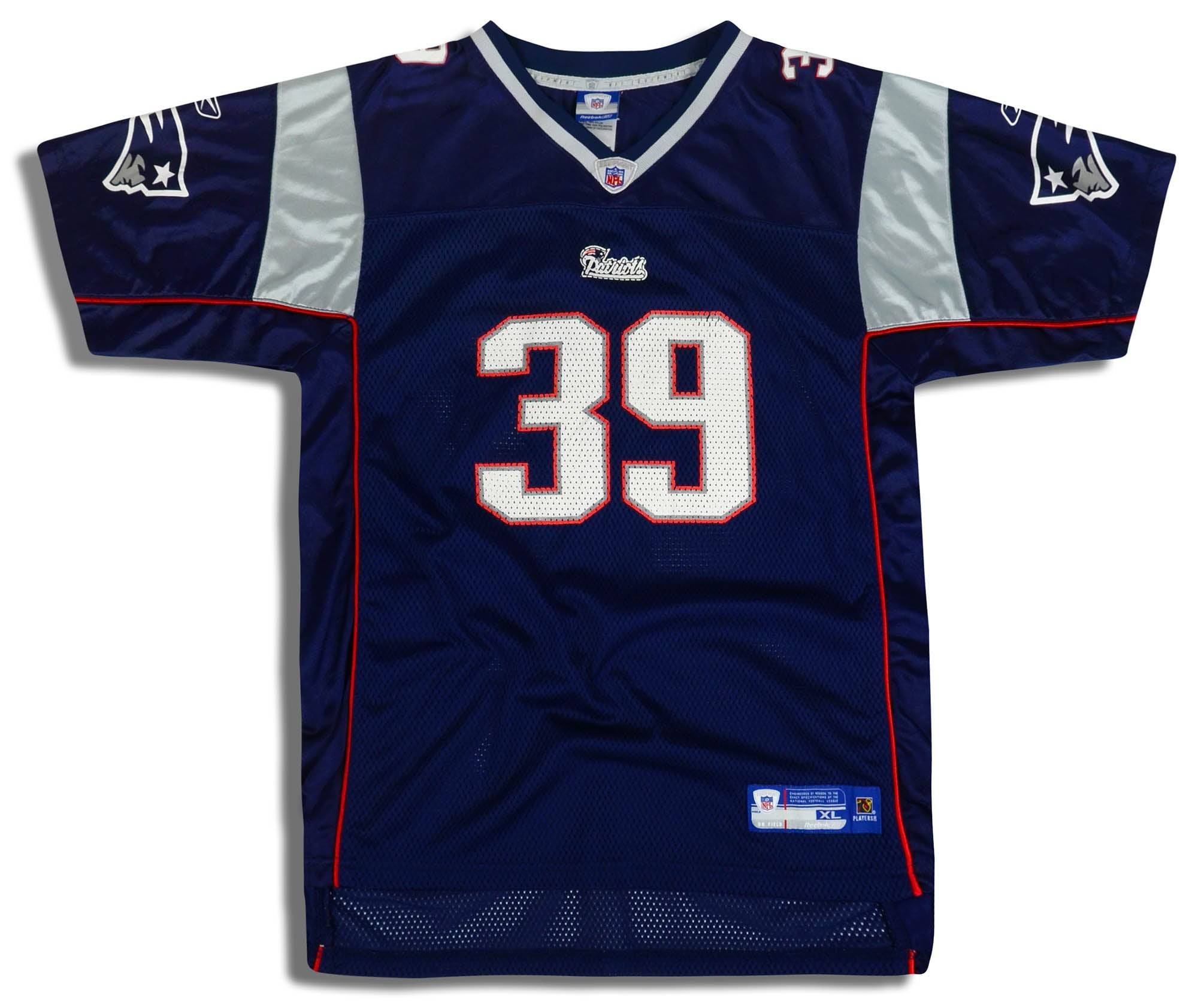 2006 New England Patriots Maroney #39 Reebok On Field Jersey (Home) Y