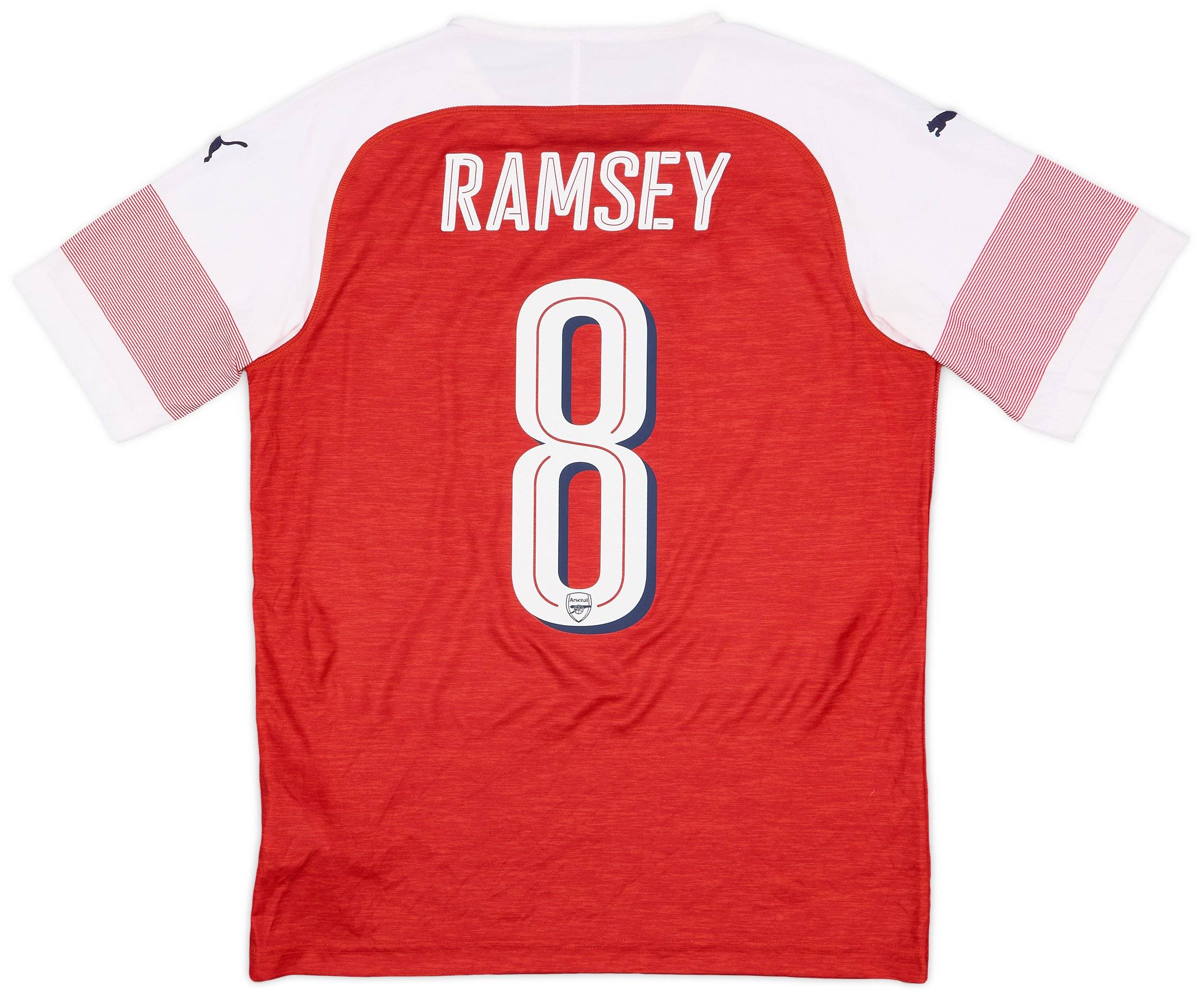 2018-19 Arsenal Home Shirt Ramsey #8ES