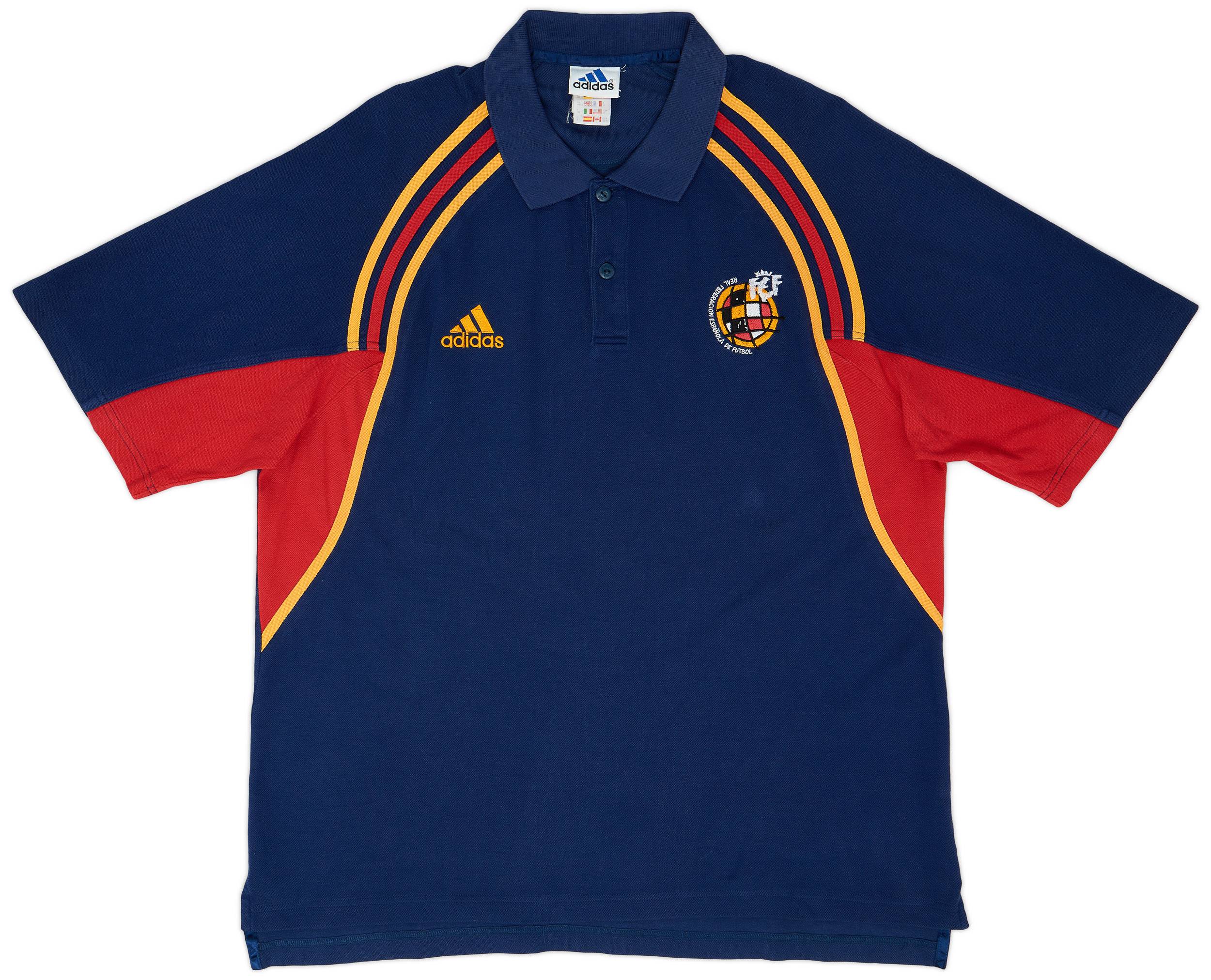 2000-02 Spain adidas Polo Shirt - 8/10 - (XXL)