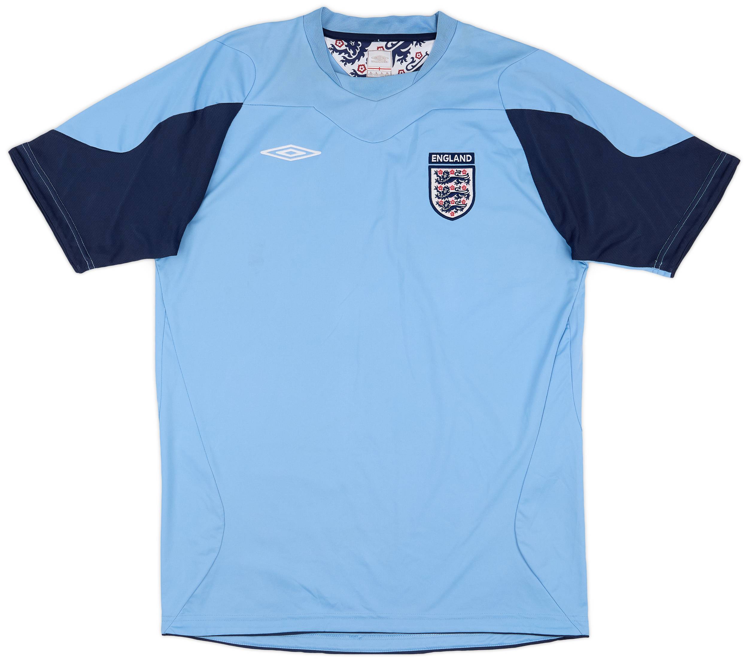 2008-09 England Umbro Training Shirt - 8/10 - (L)