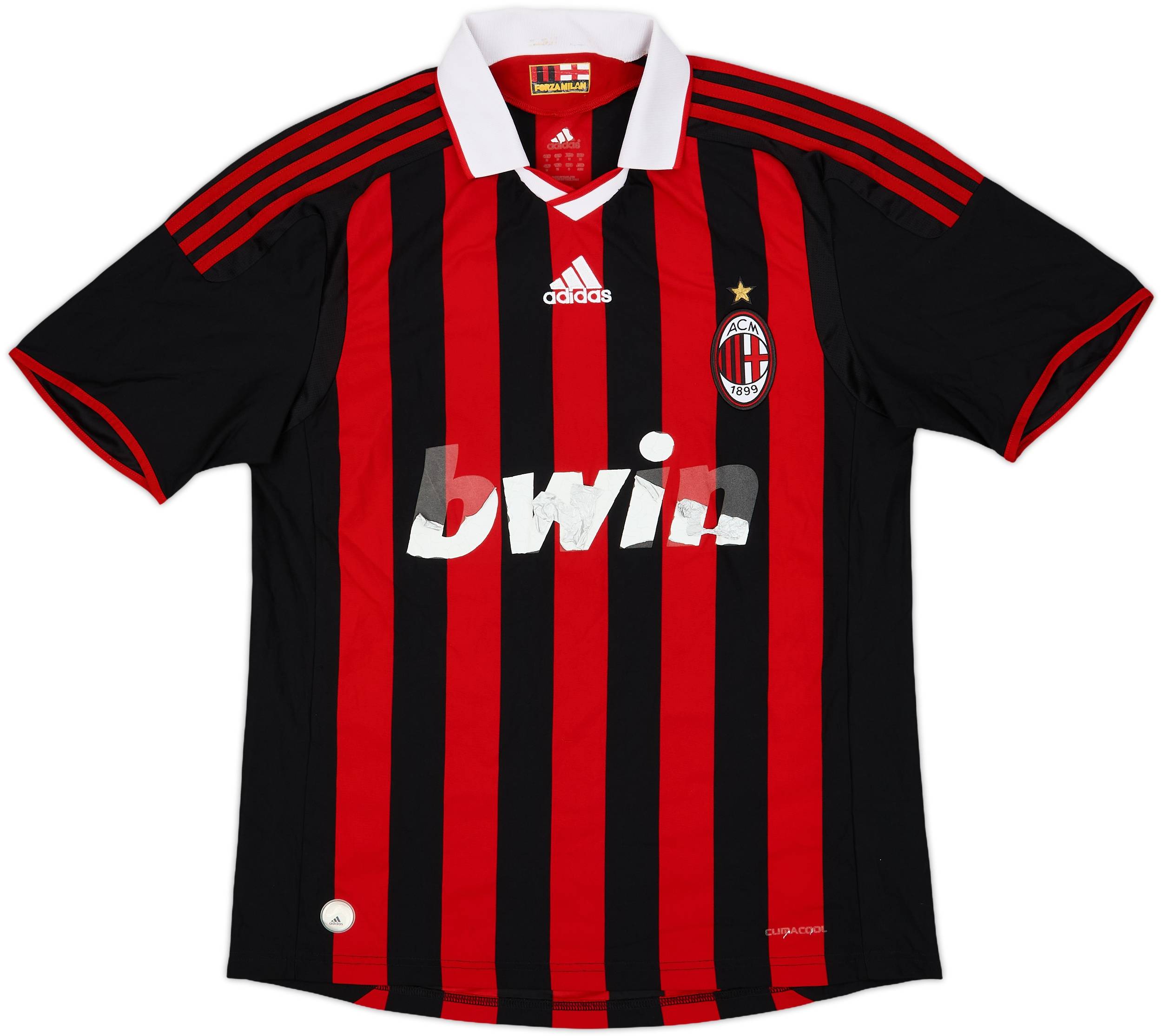 2009-10 AC Milan Home Shirt - 4/10 - (M)