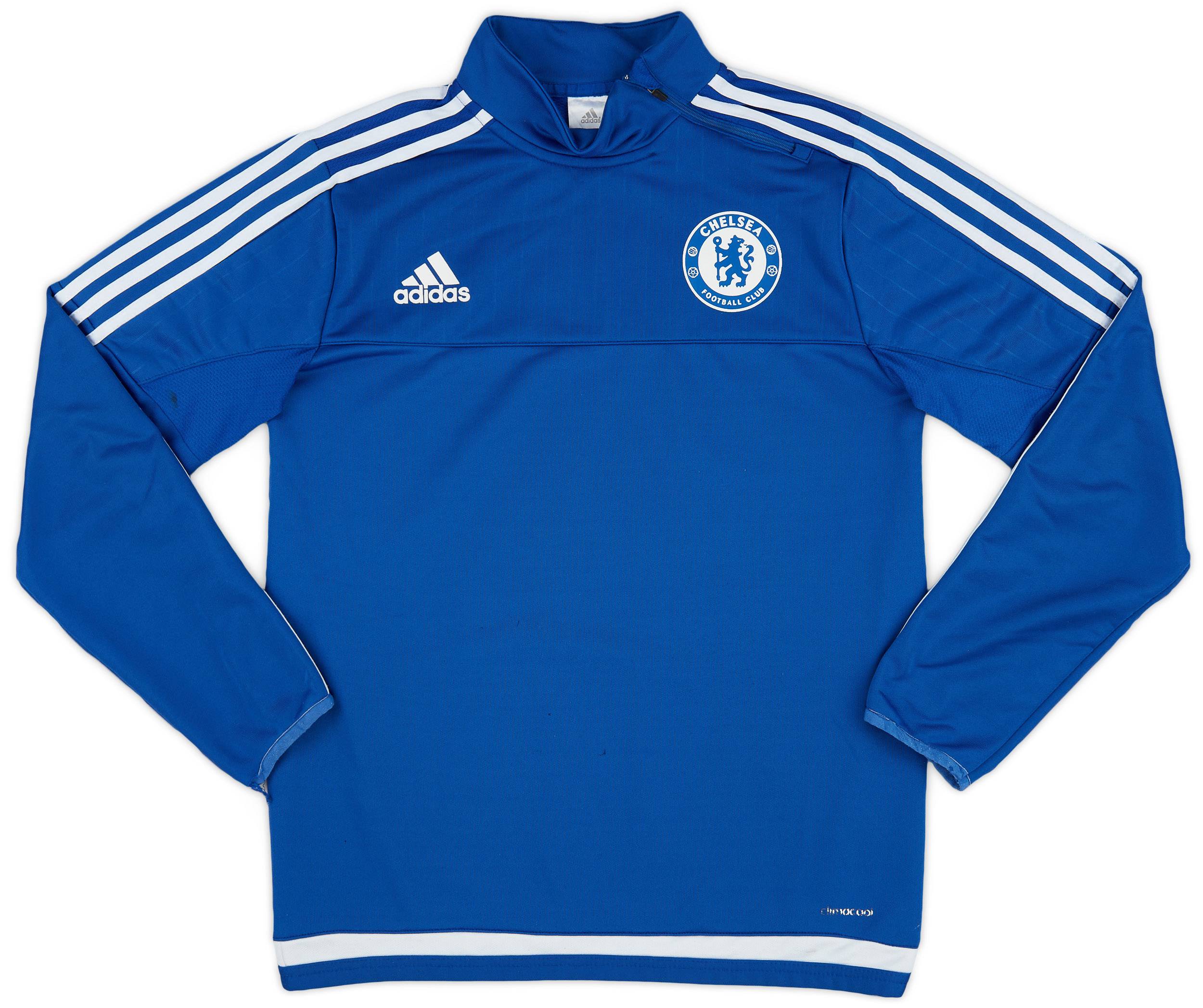 2015-16 Chelsea adidas 1/4 Zip Training Top - 6/10 - (S)