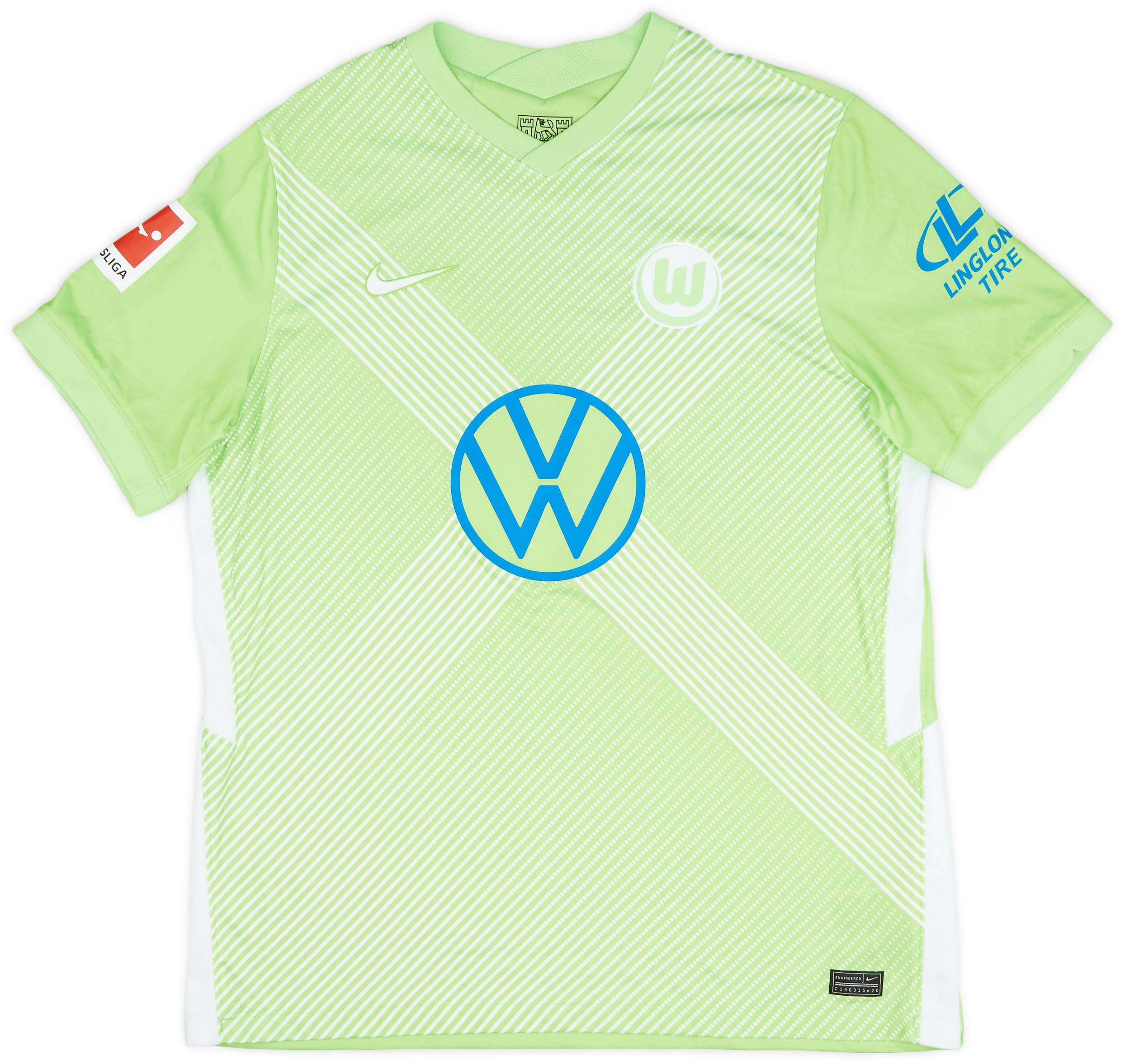 2020-21 Wolfsburg Home Shirt - 9/10 - (XL)