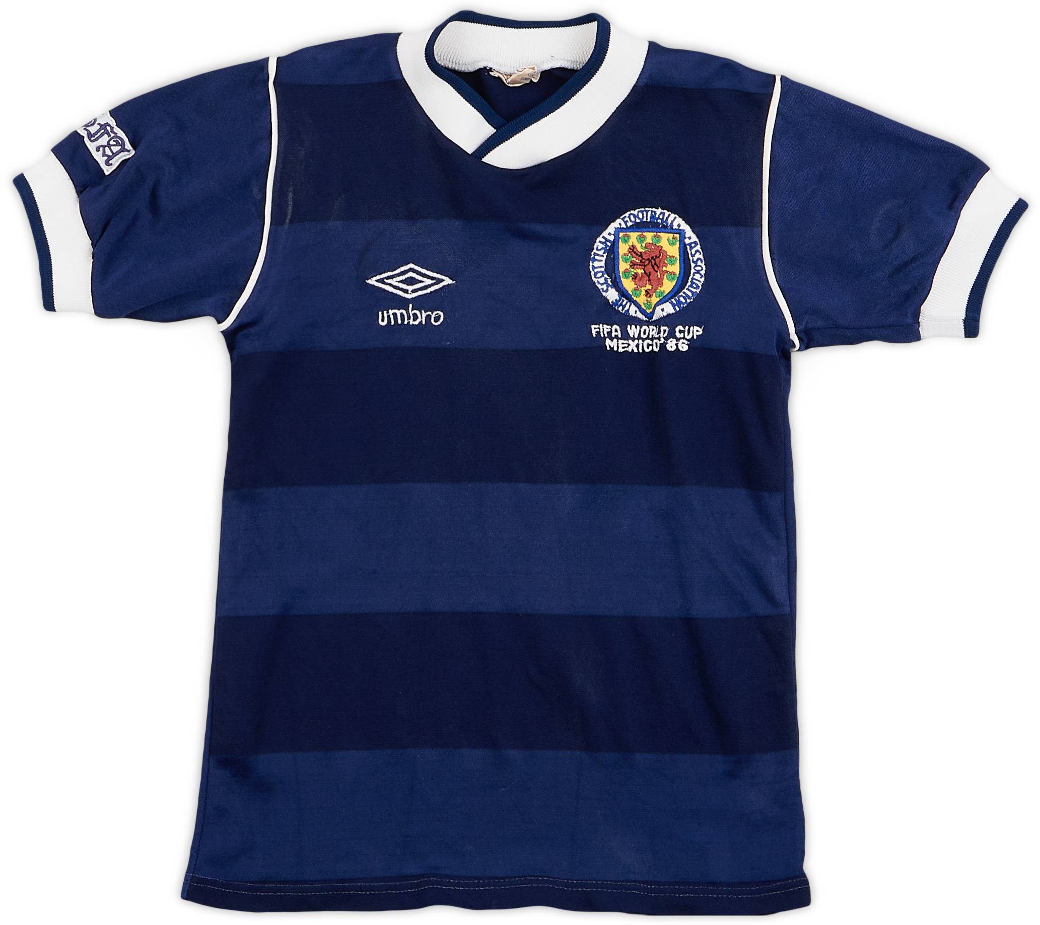 1985-88 Scotland Home Shirt - 8/10 - (XS.Boys)