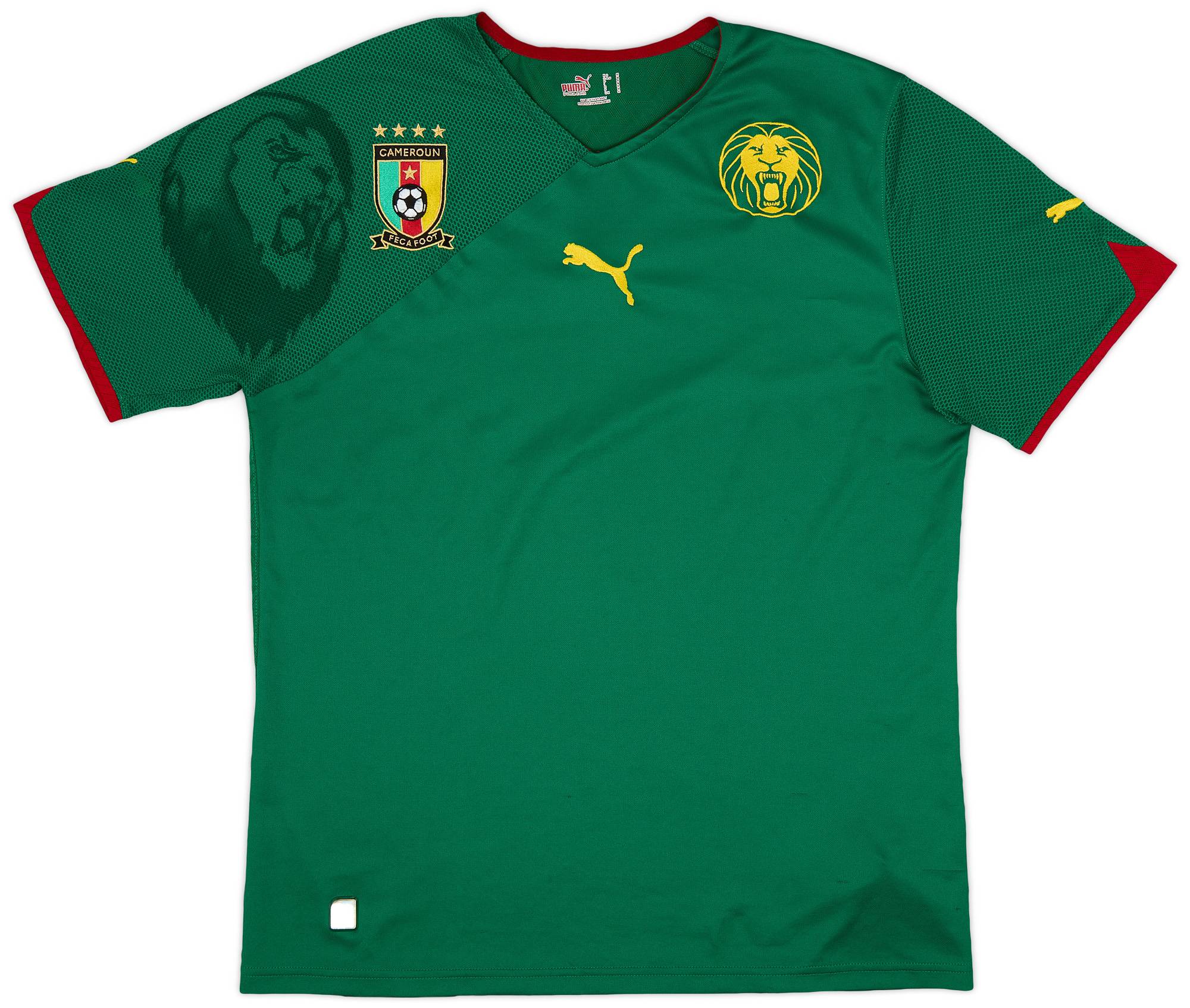 2010-11 Cameroon Home Shirt - 8/10 - (M)