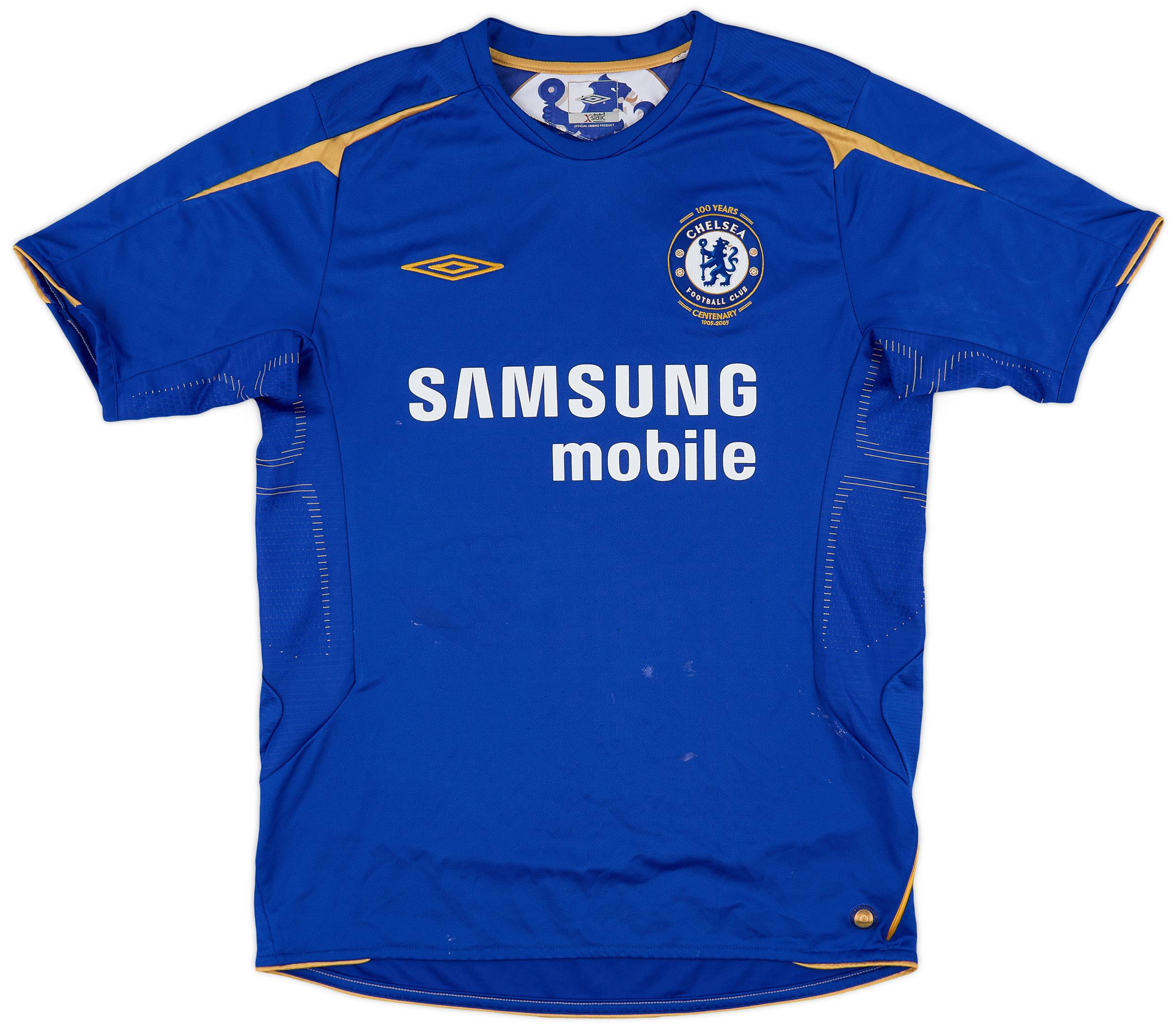 2005-06 Chelsea Centenary Home Shirt - 4/10 - (M)