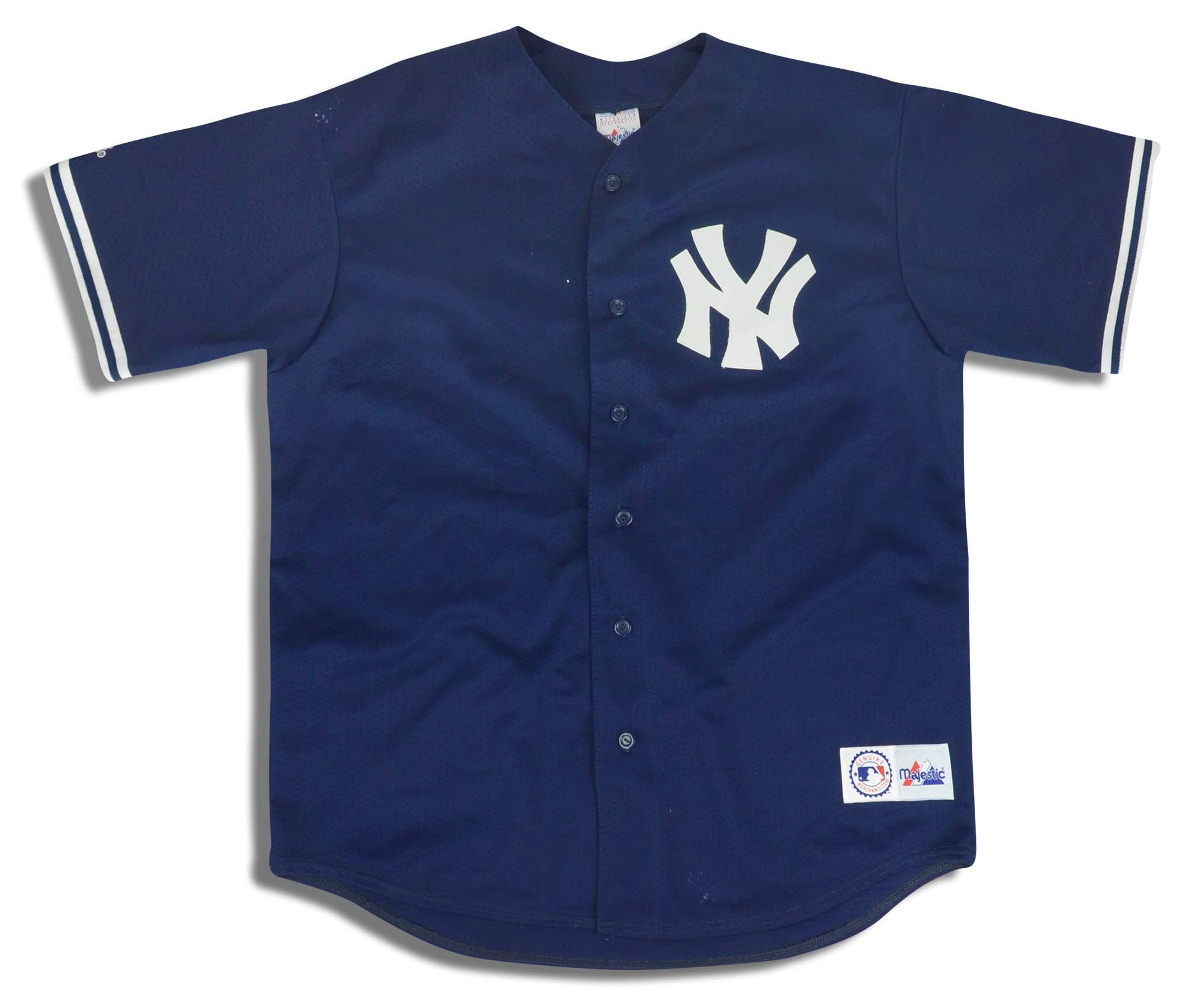 1990s New York Yankees Majestic Jersey (Alternate) XL