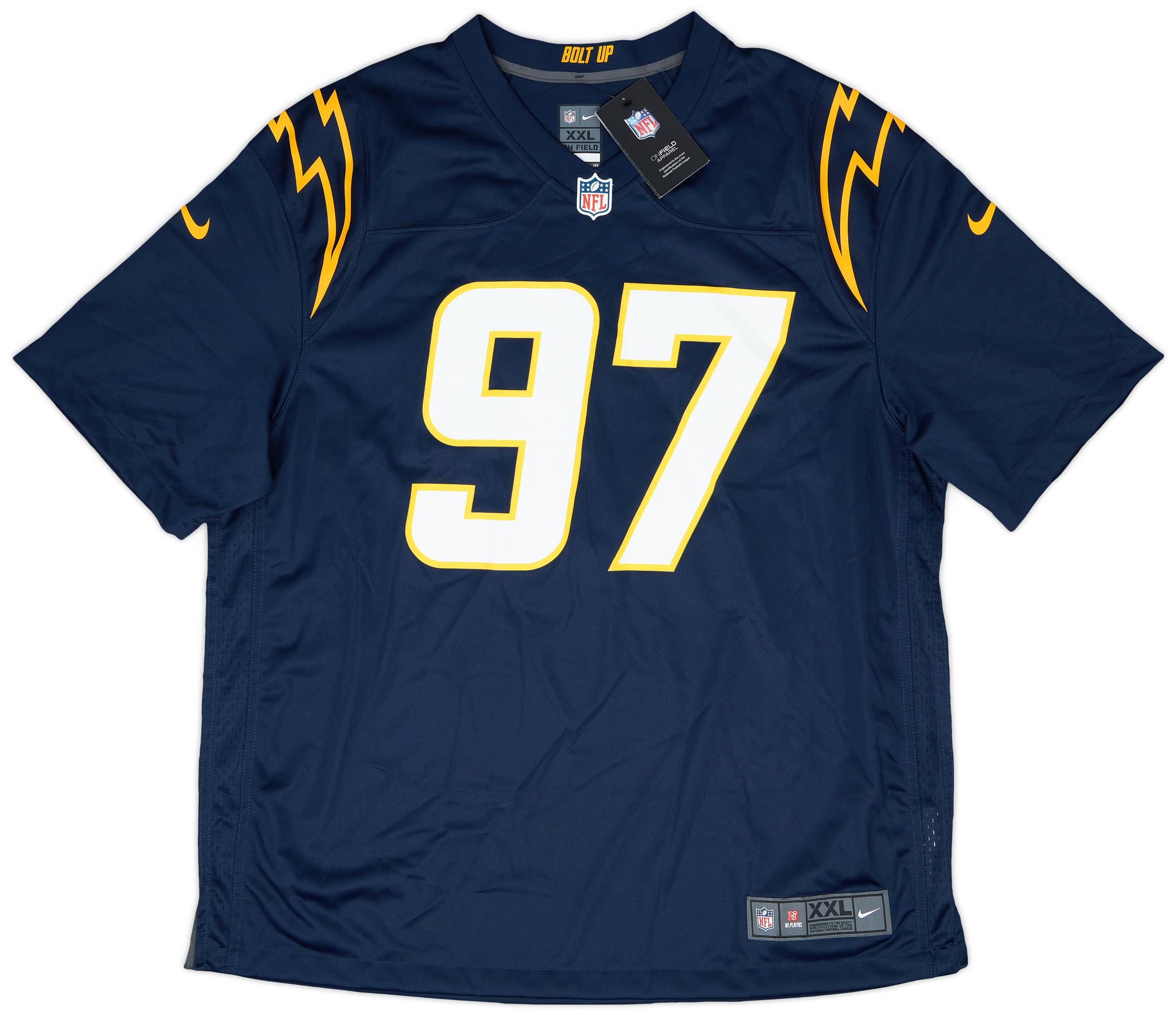 2020-24 LA Chargers Bosa #97 Nike Game Alternate Jersey (XXL)