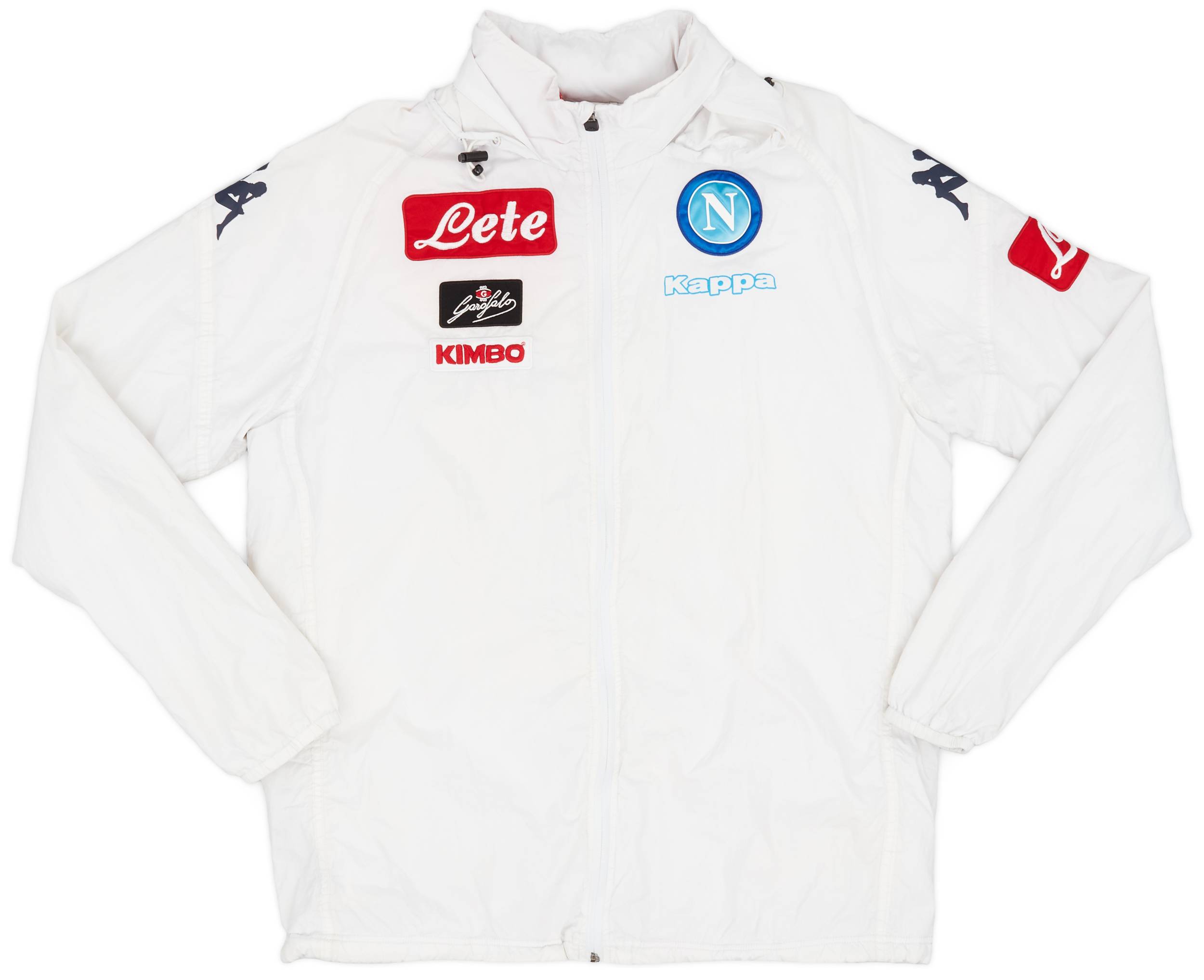 2016-17 Napoli Player Issue Rain Jacket - 3/10 - (L)