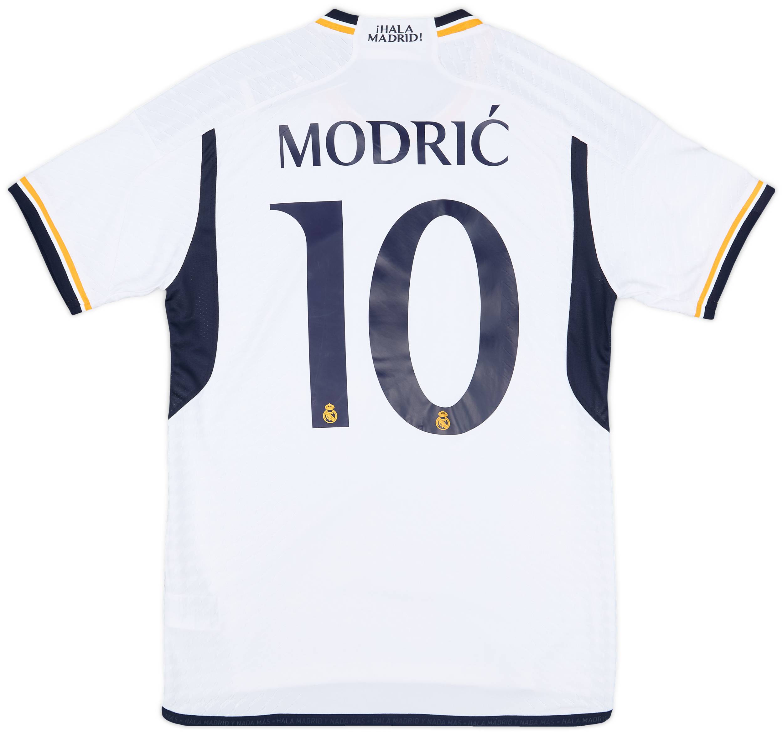 2023-24 Real Madrid Authentic Home CL Shirt Modric #10 (M)