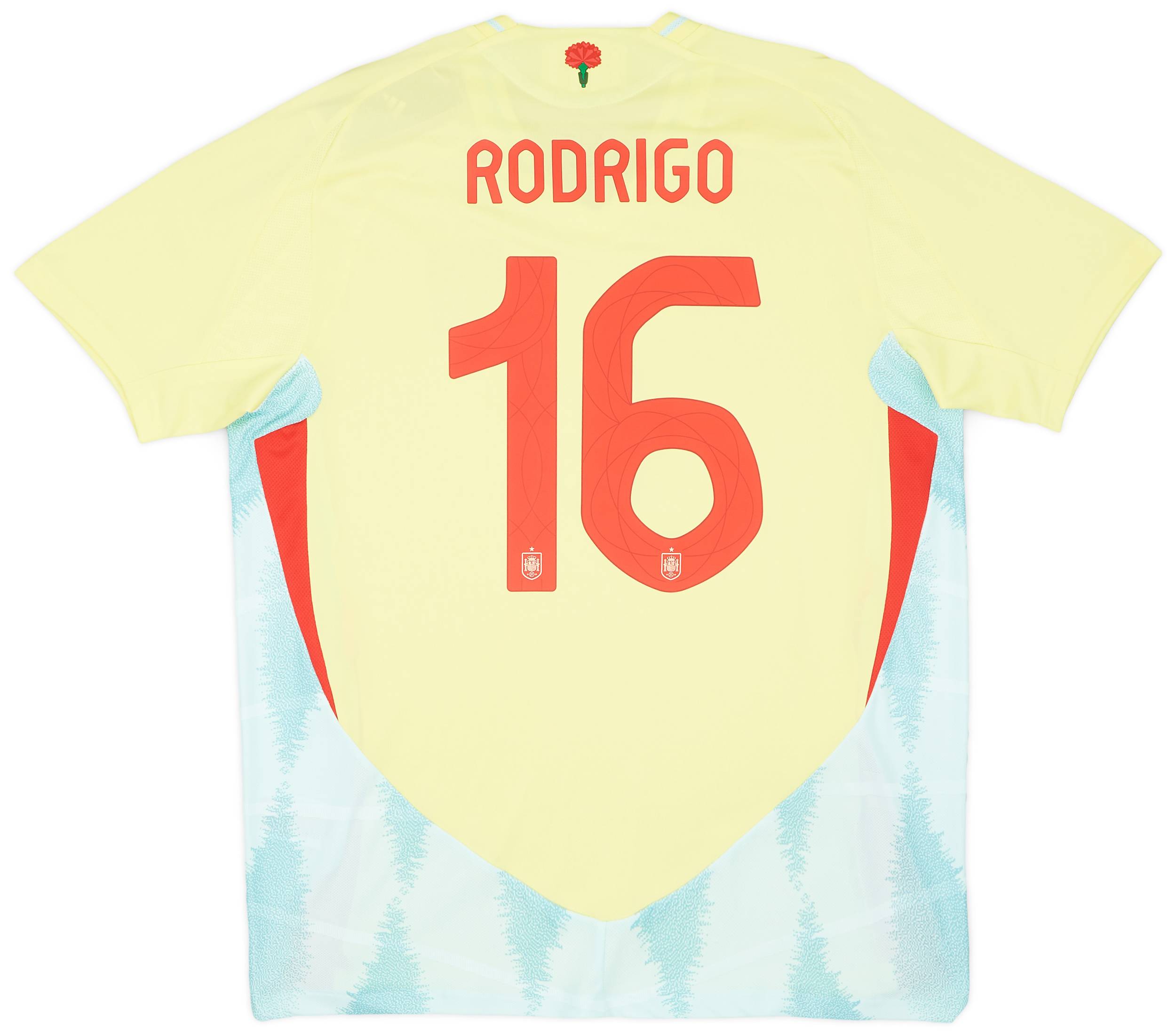 2024-25 Spain Authentic Away Shirt Rodrigo #16