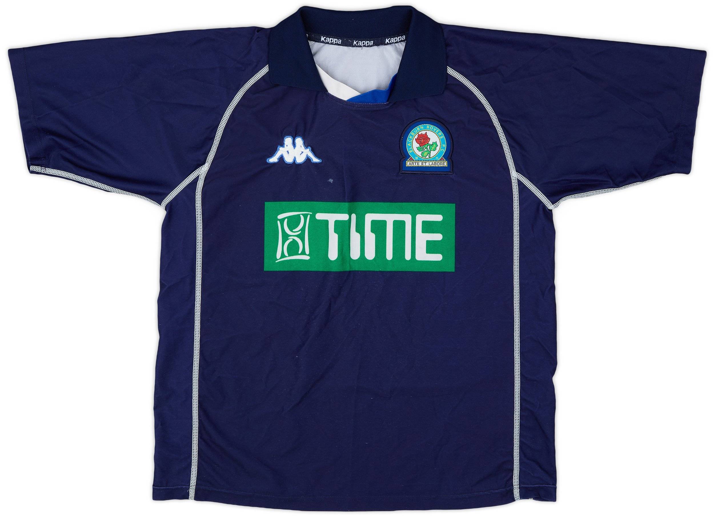2001-02 Blackburn Rovers Third Shirt - 7/10 - (XL.Boys)