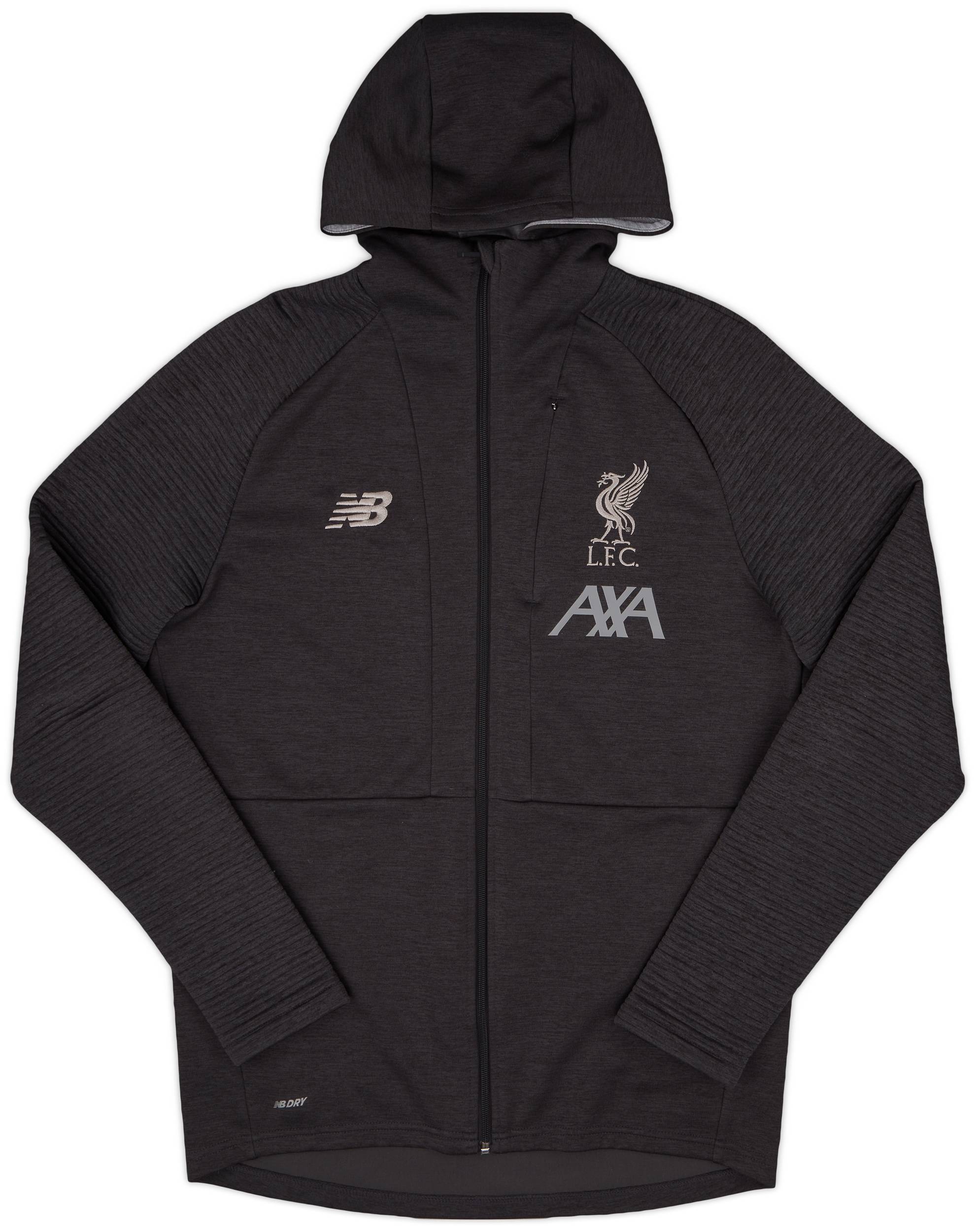 2019-20 Liverpool New Balance Hooded Track Jacket - 10/10 - (L)