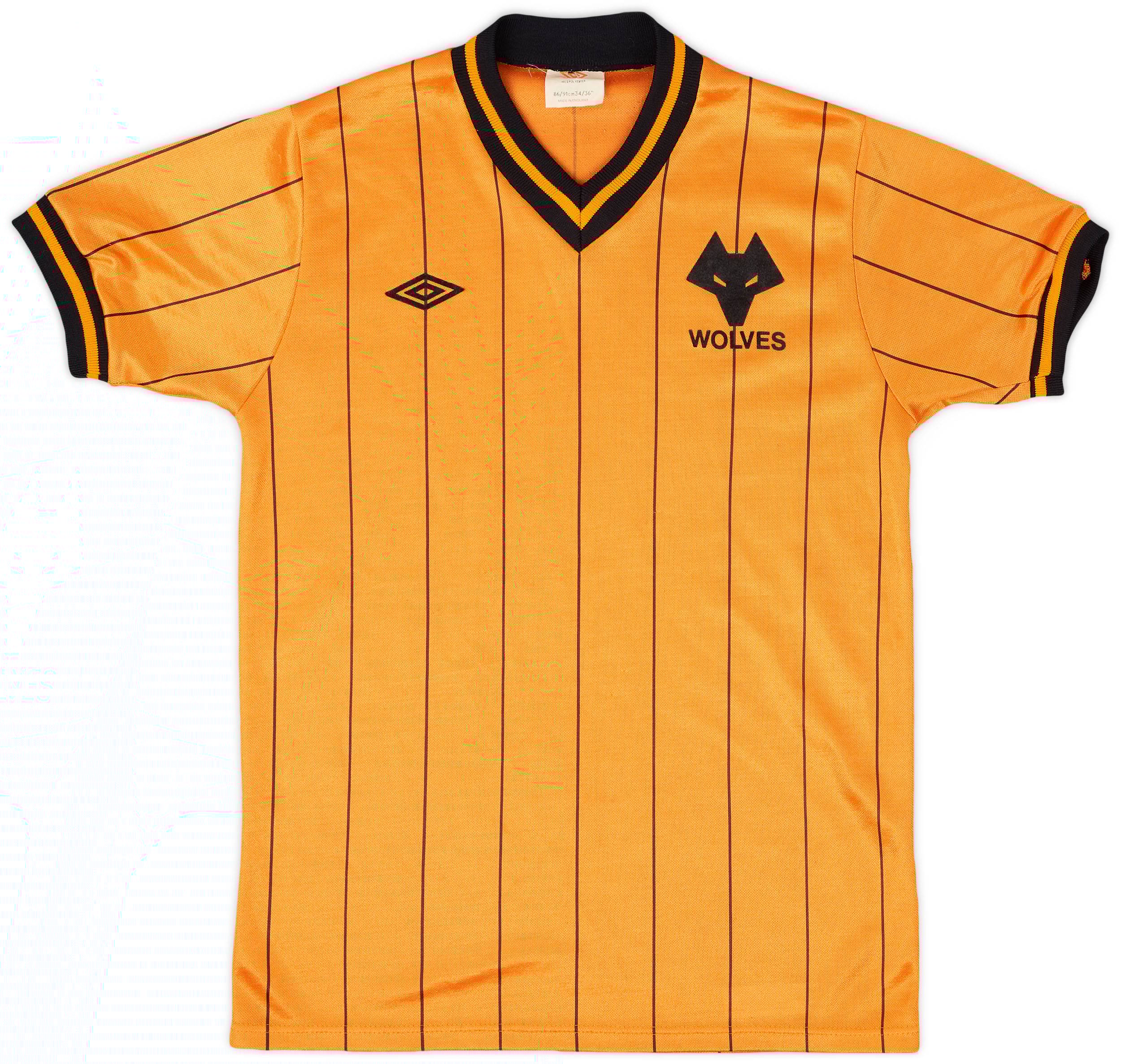 1985-86 Wolves Home Shirt - 9/10 - (S)