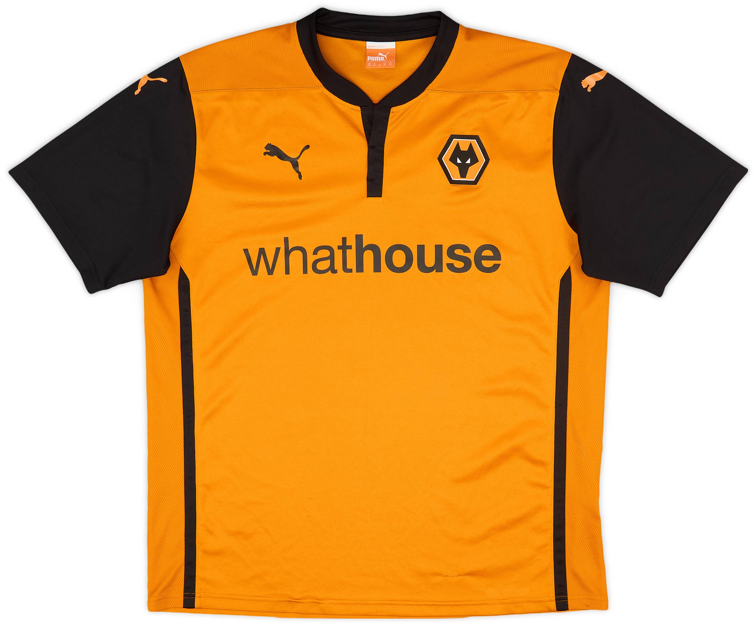 2014-15 Wolves Home Shirt - 5/10 - (XL)