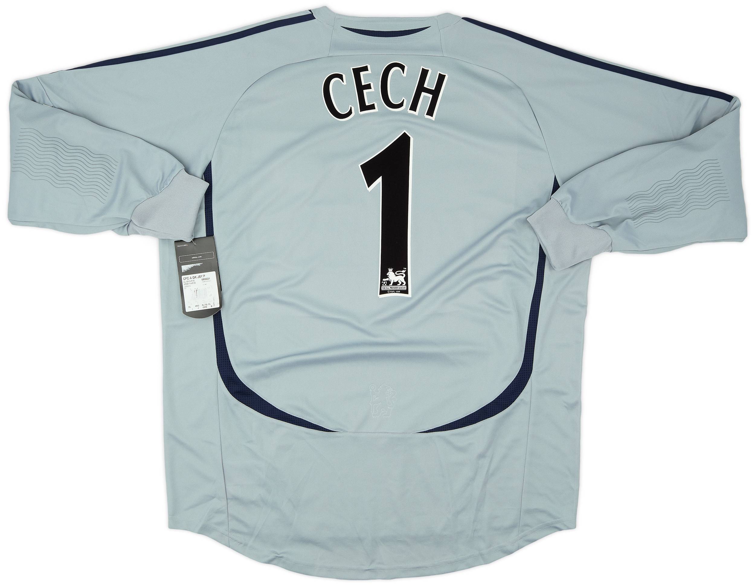 2006-08 Chelsea Player Issue GK Shirt Cech #1 (XL)