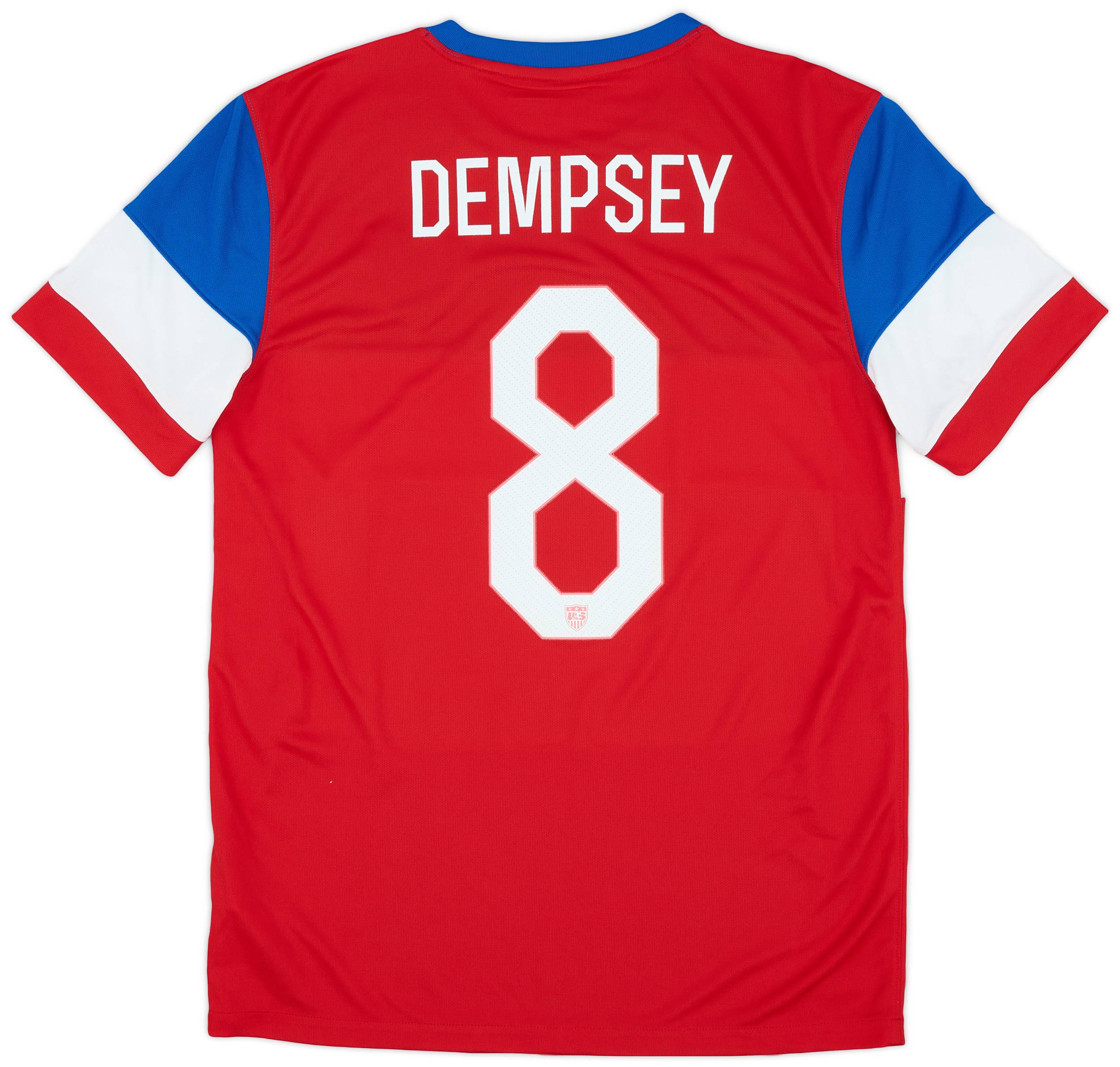 2014-15 USA Away Shirt Dempsey #8 - 7/10 - (M)