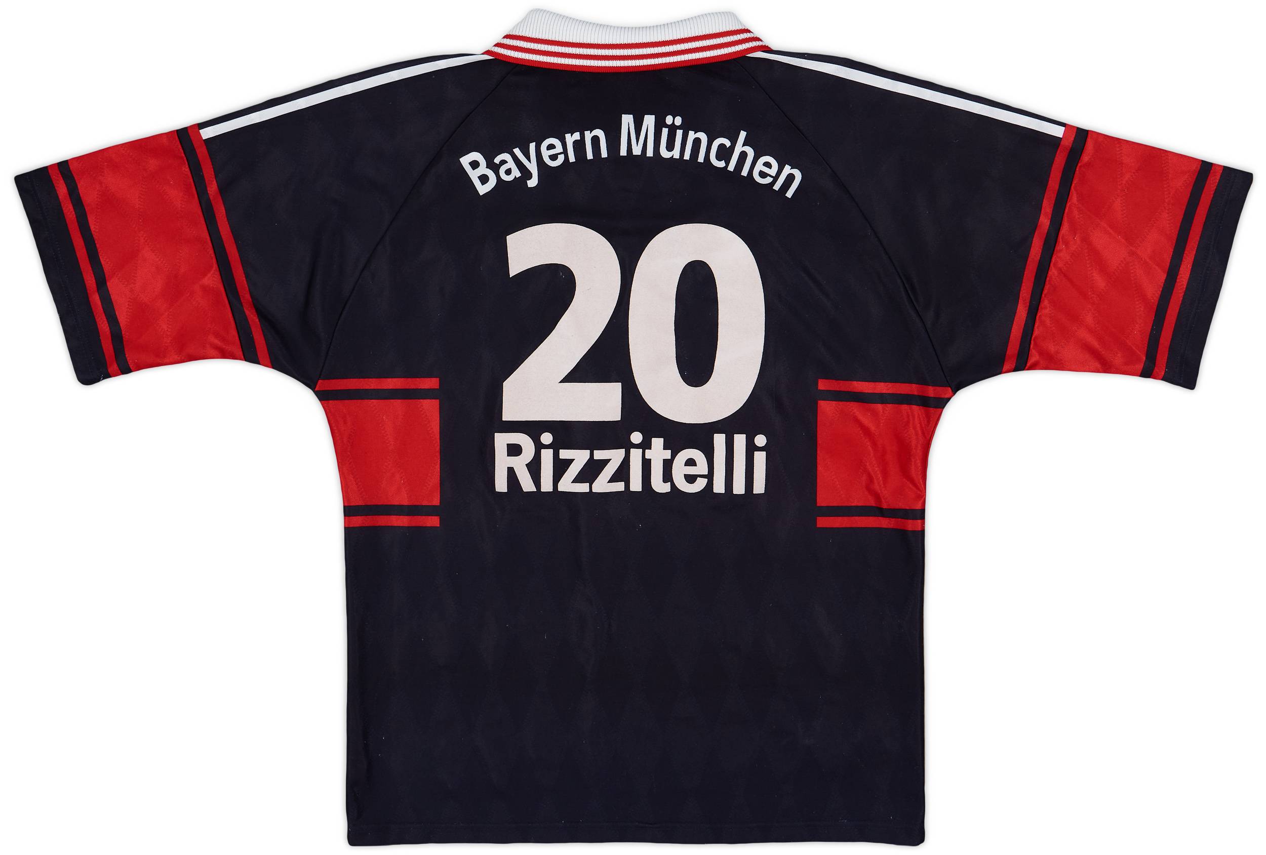 1997-99 Bayern Munich Home Shirt Rizzitelli #20 - 8/10 - (M)