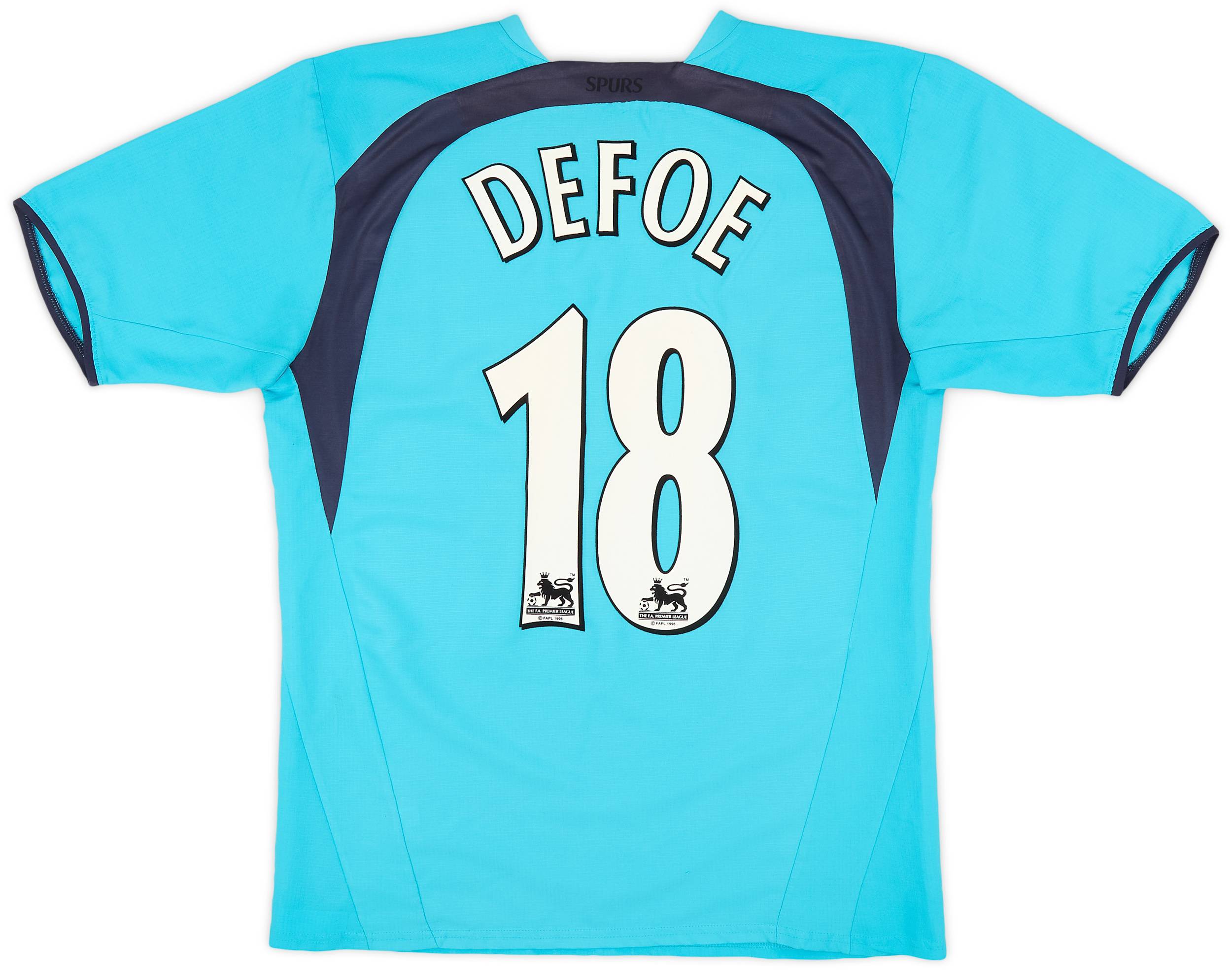 2006-07 Tottenham Away Shirt Defoe #18 - 9/10 - (M)