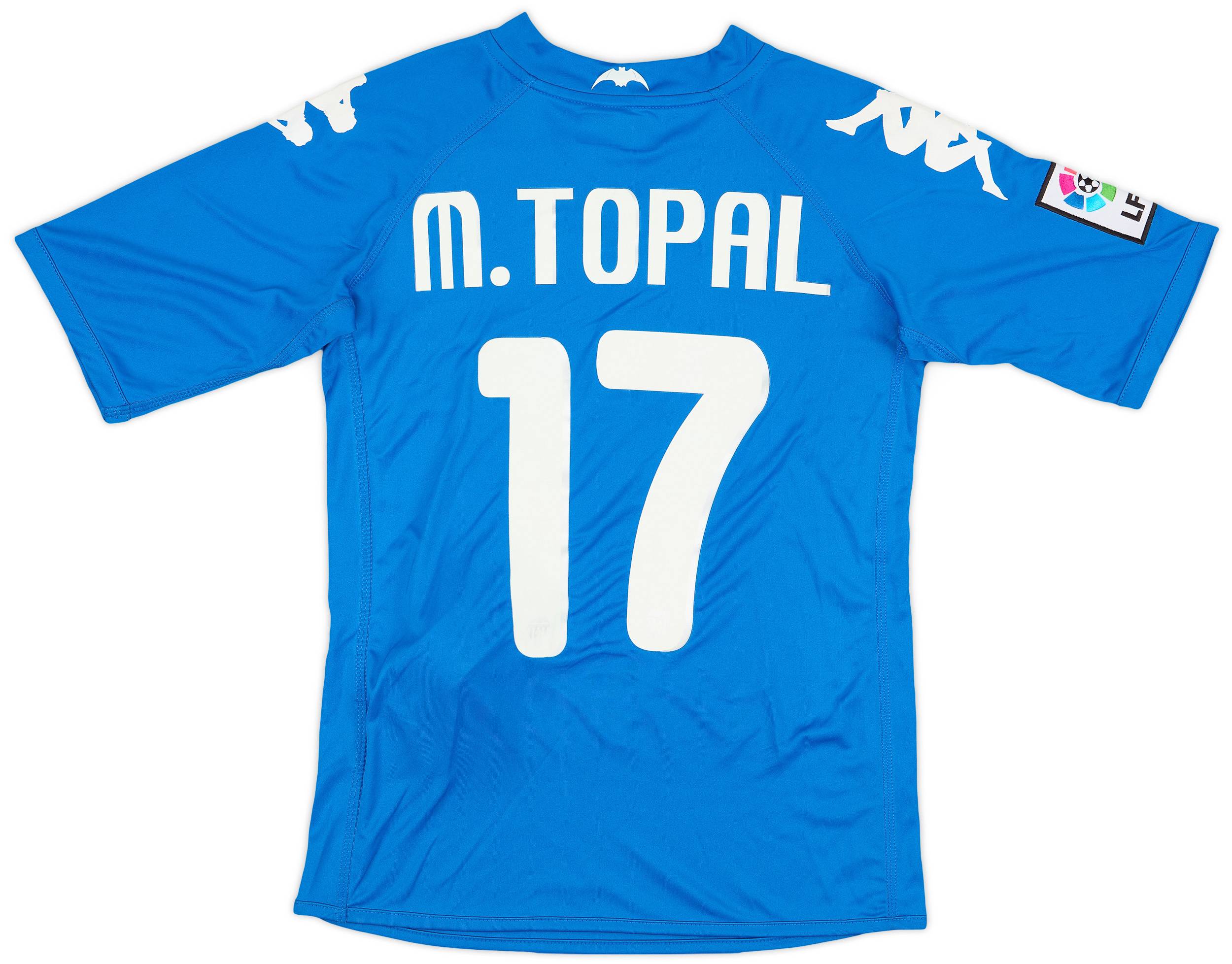 2010-11 Valencia Third Shirt M. Topal #17 (L.Boys)
