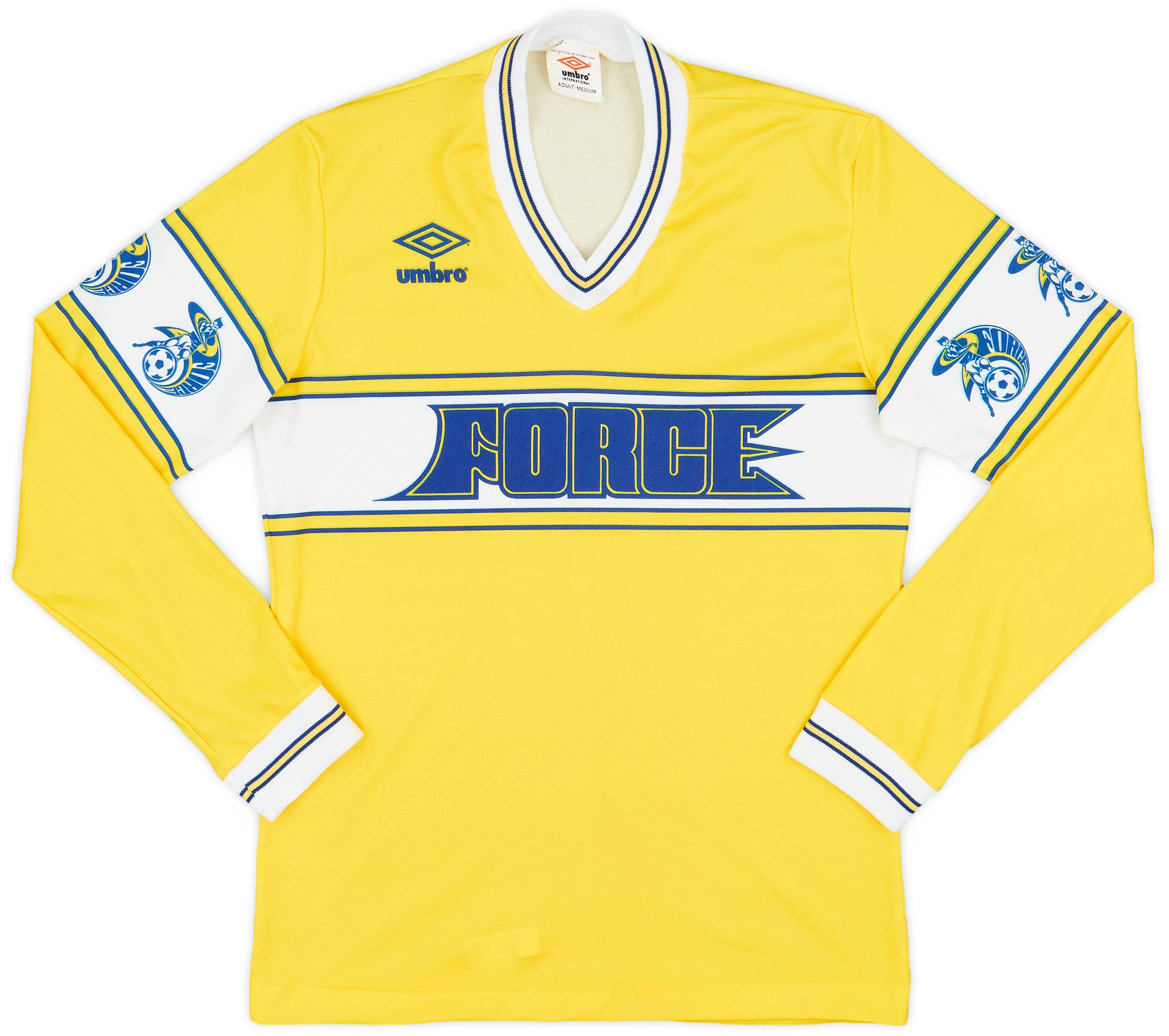 1983-84 Cleveland Force Home L/S Shirt - 9/10 - (M)