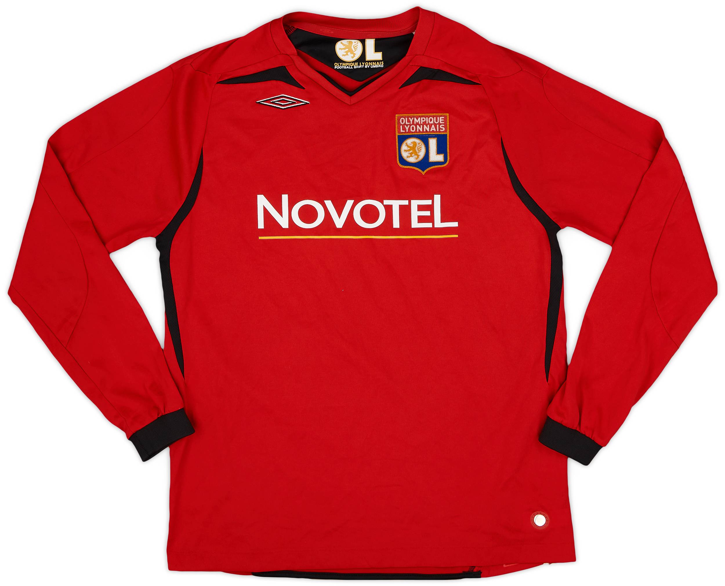 2007-08 Lyon GK Shirt - 9/10 - (XL.Boys)