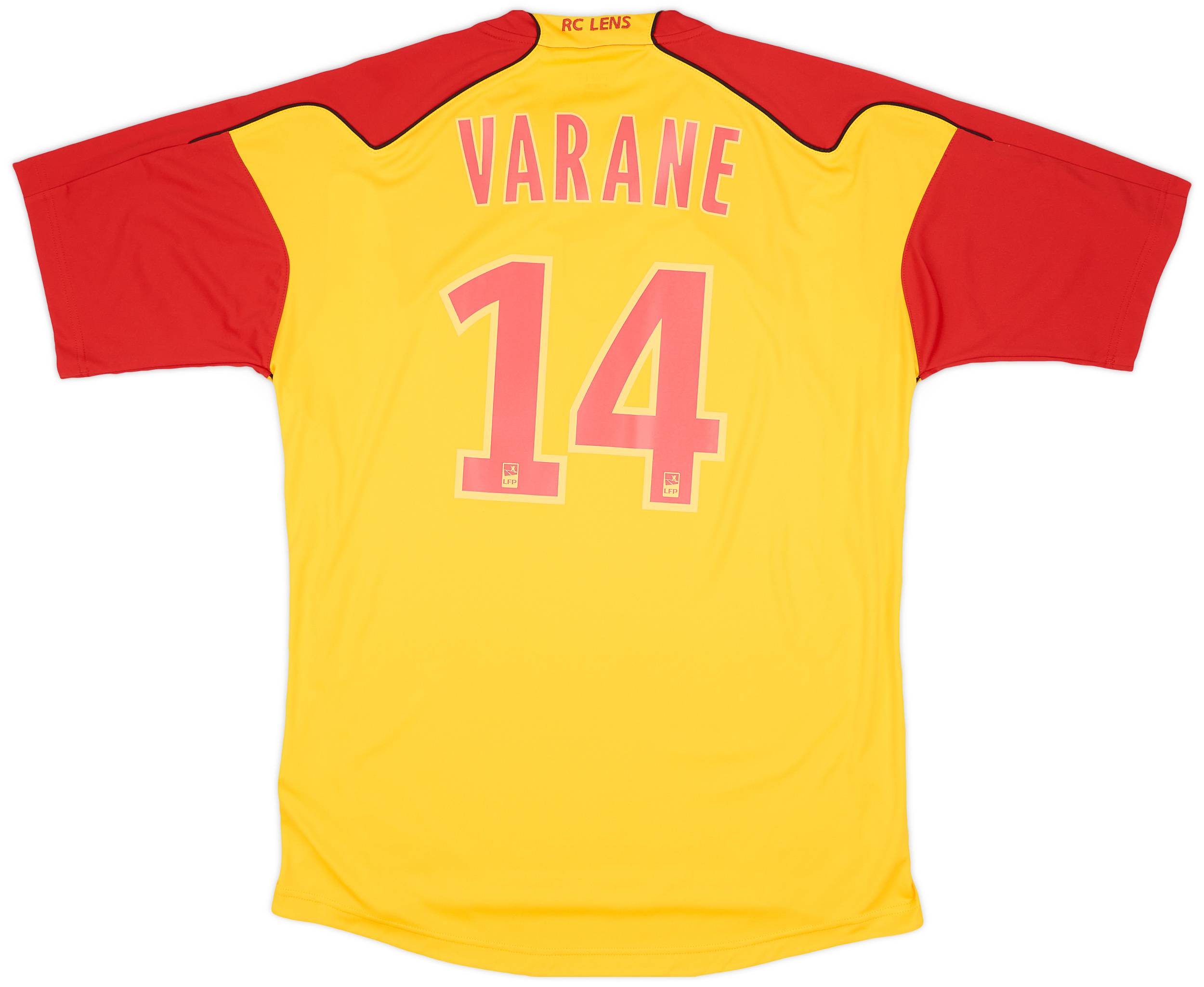 2010-11 Lens Home Shirt Varane #14 - 7/10 - (L)