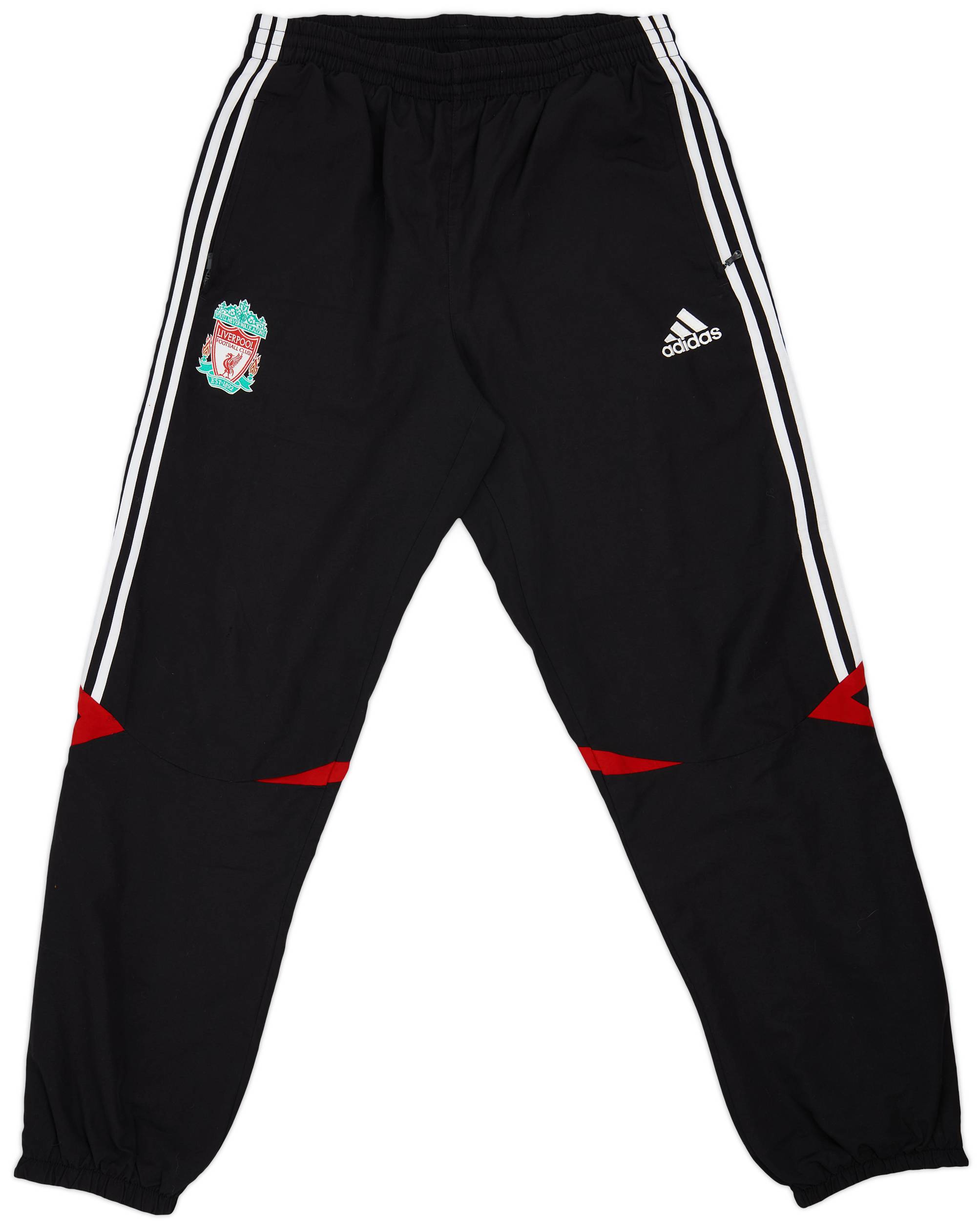 2007-08 Liverpool adidas Track Pants/Bottoms - 9/10 - (M)