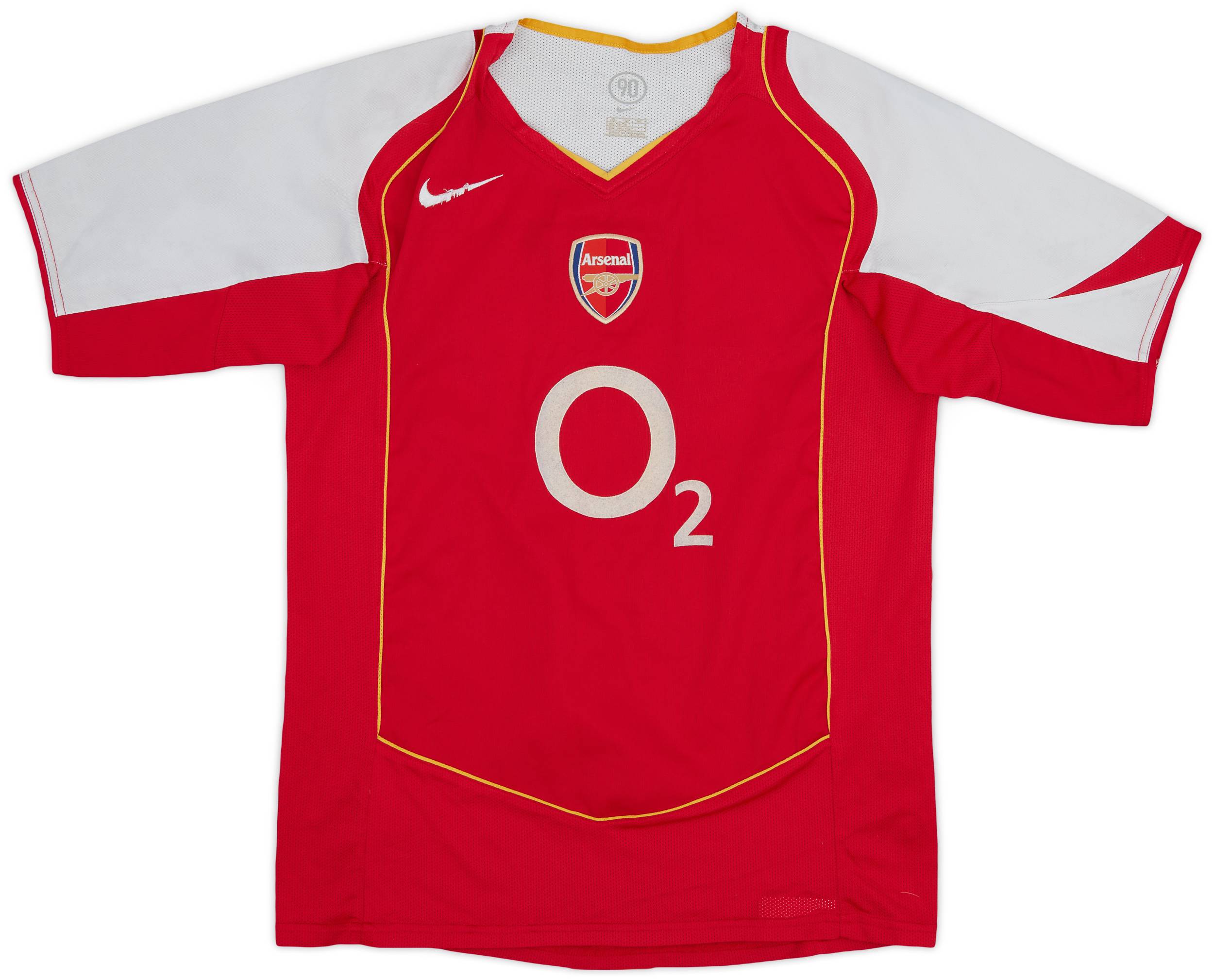 2004-05 Arsenal Home Shirt - 4/10 - (XL.Boys)