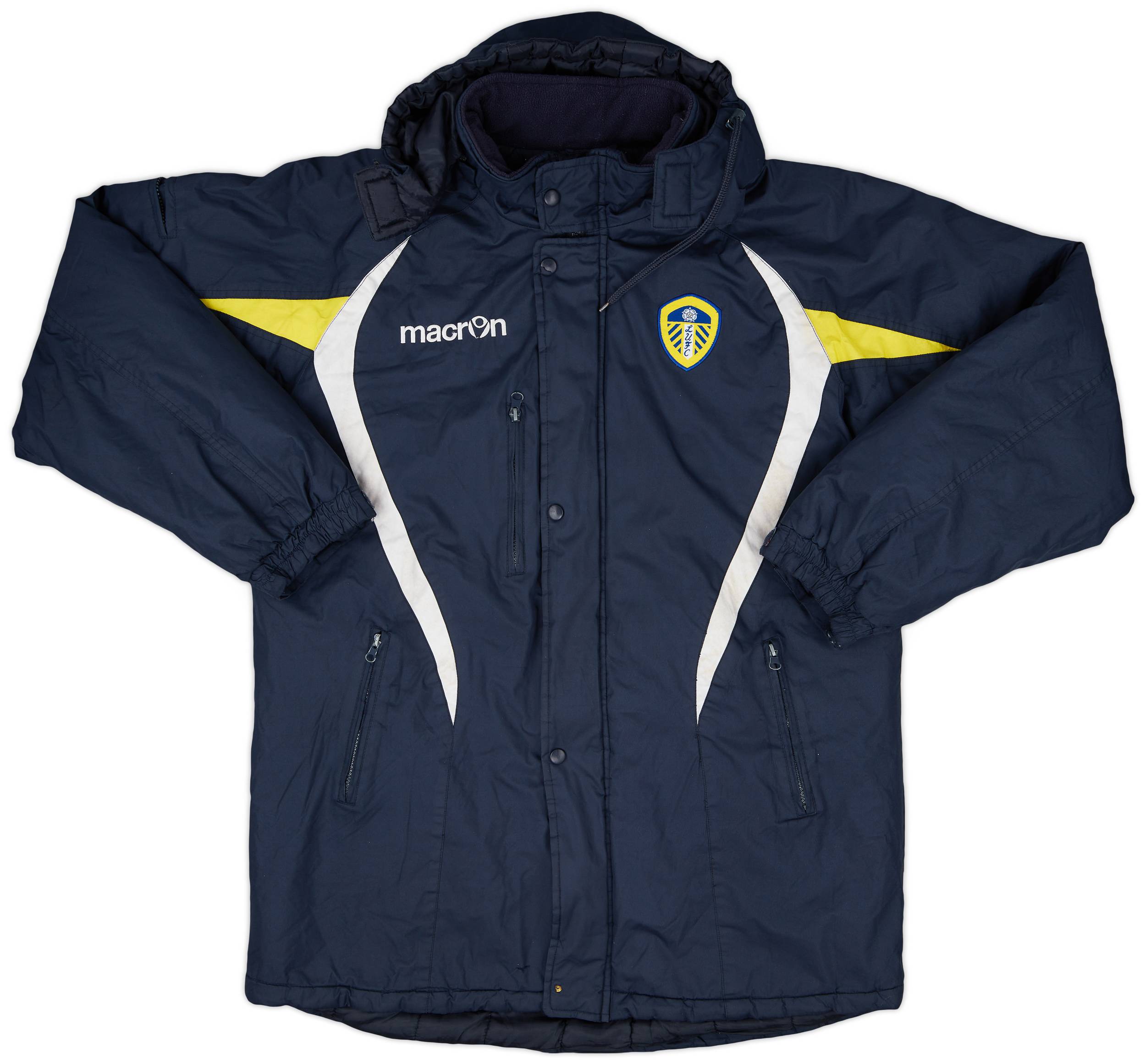 2005-06 Leeds United Macron Padded Bench Coat - 6/10 - (XL)