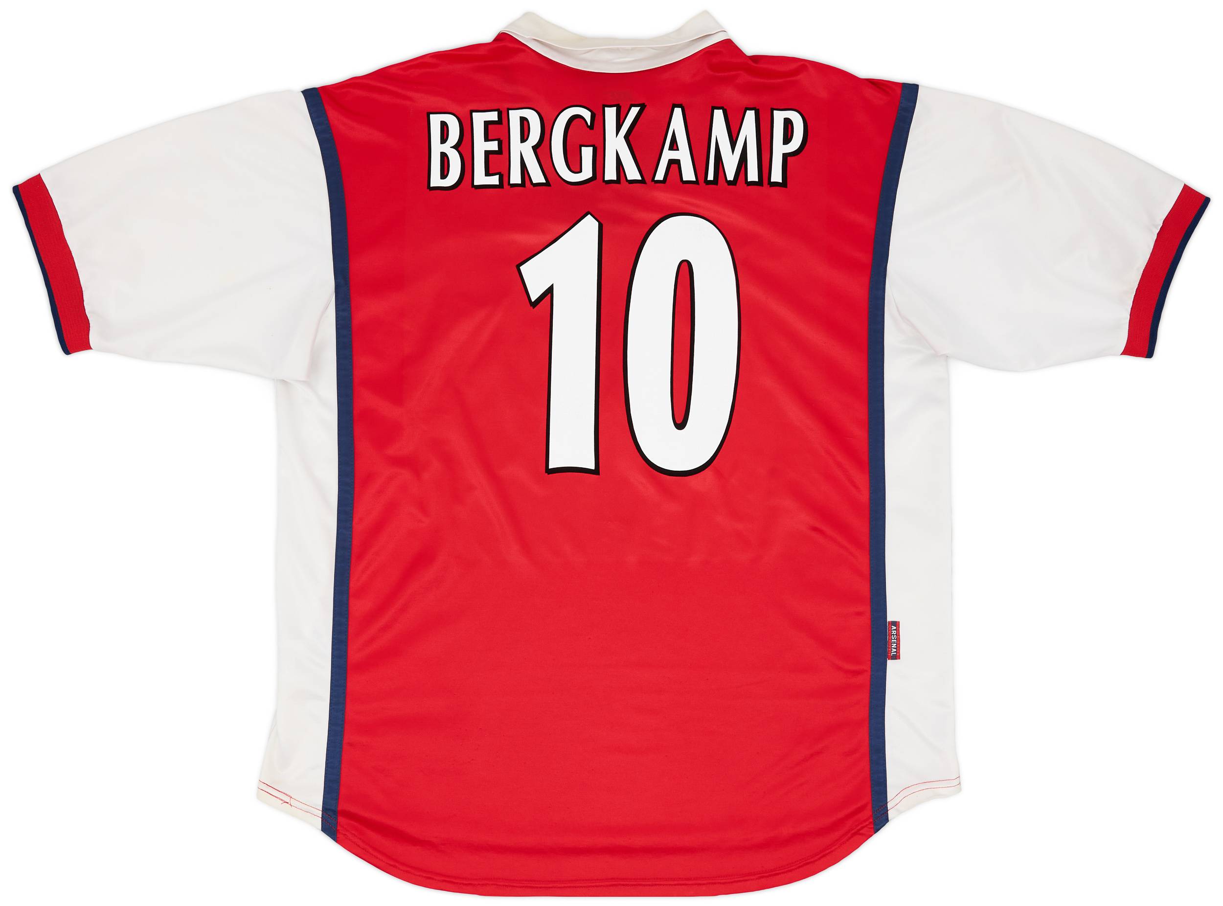 1998-99 Arsenal Home Shirt Bergkamp #10 - 8/10 - (XXL)