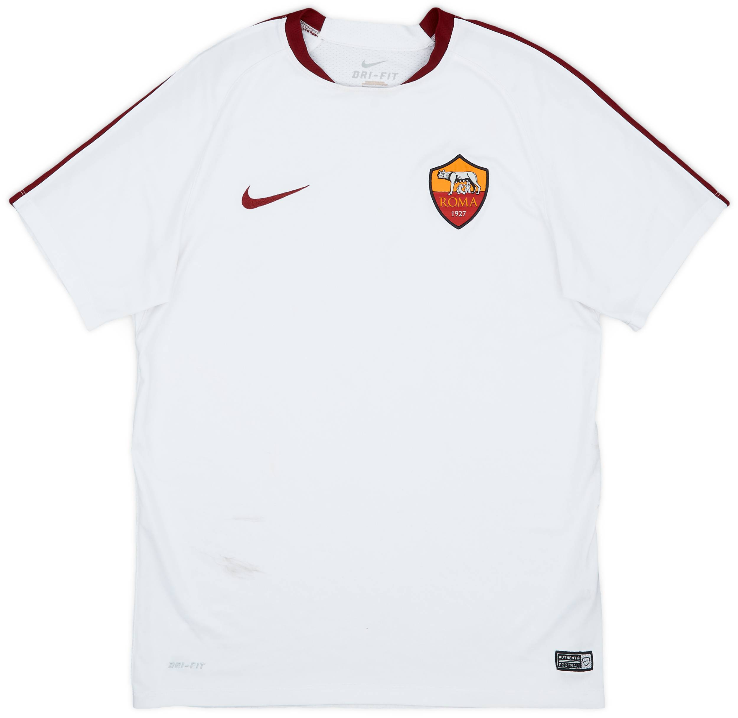 2015-16 Roma Nike Training Shirt - 6/10 - (L.Boys)