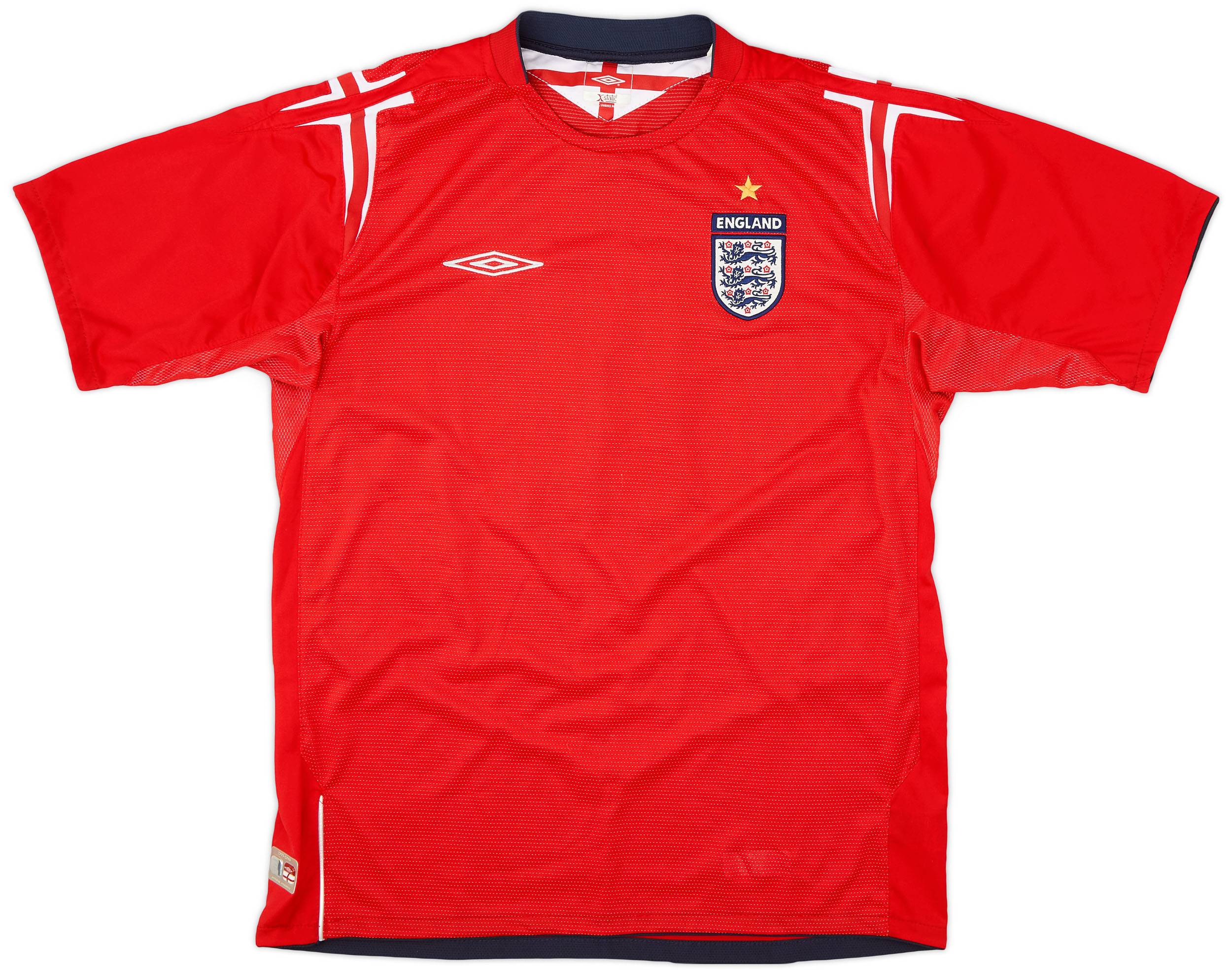 2004-06 England Away Shirt #10 - 7/10 - (L)