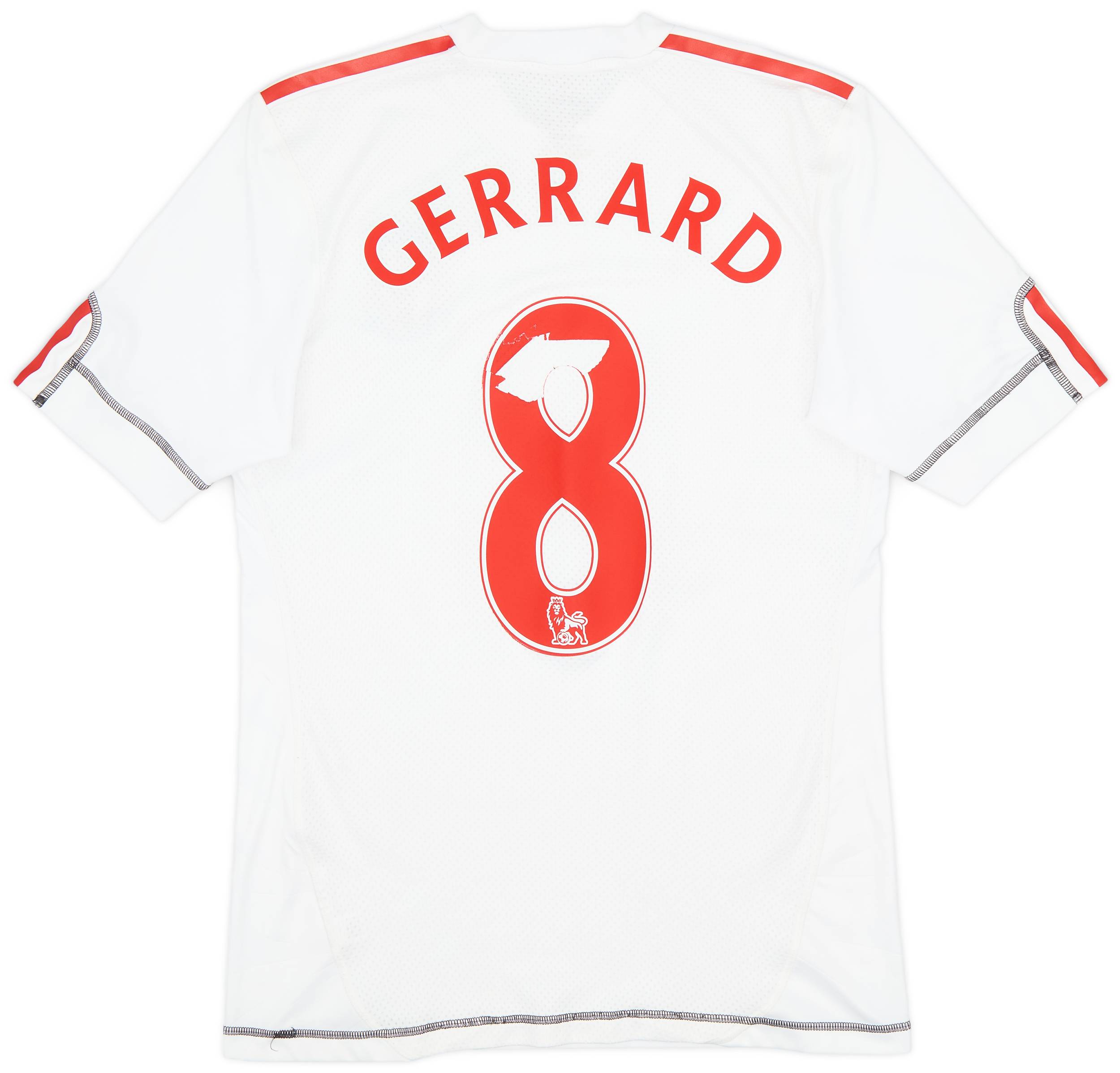 2009-10 Liverpool Player Issue Third Shirt Gerrard #8 - 4/10 - (S)