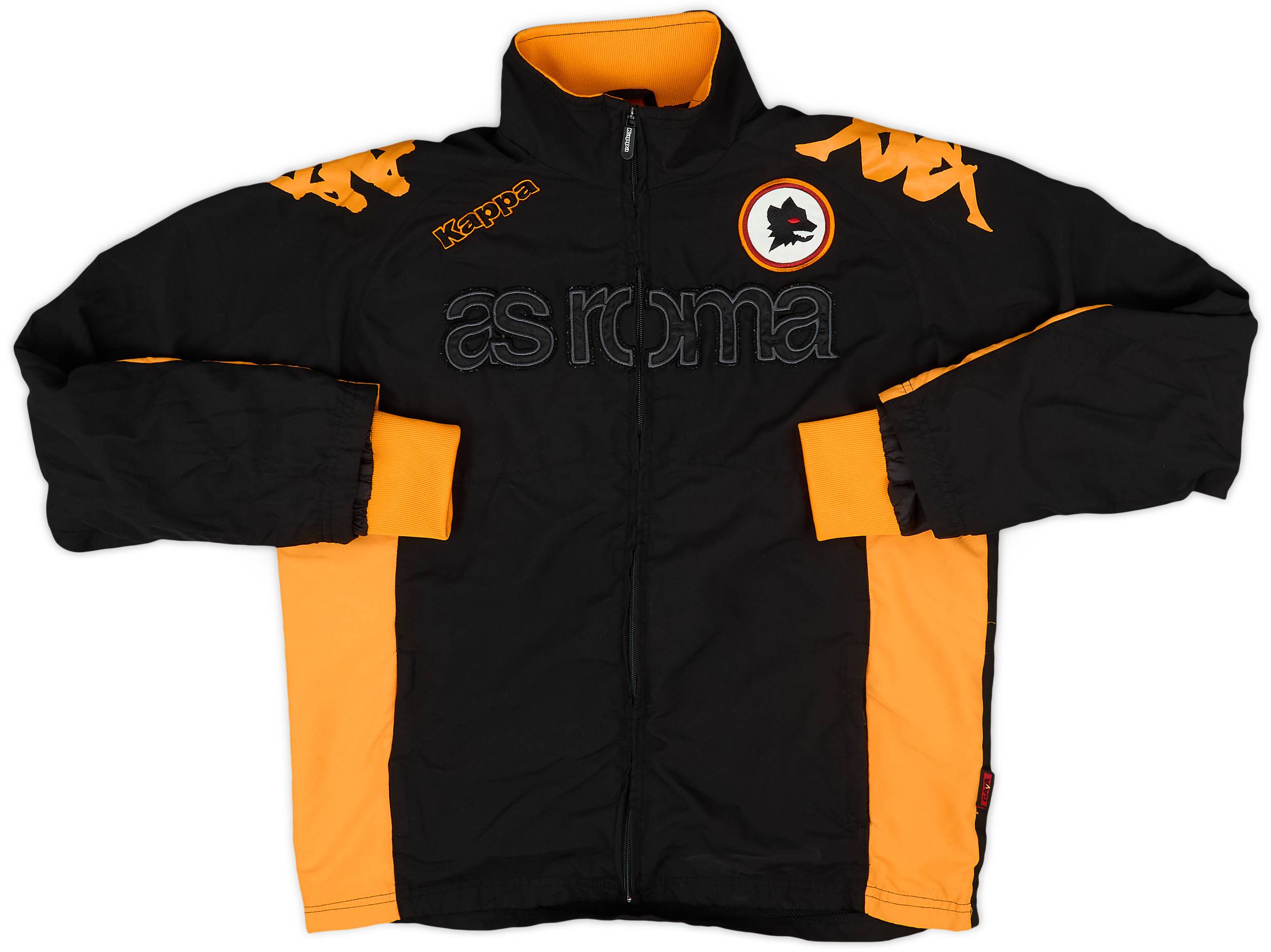 2009-10 Roma Kappa Track Jacket - 8/10 - (3XL.Boys)