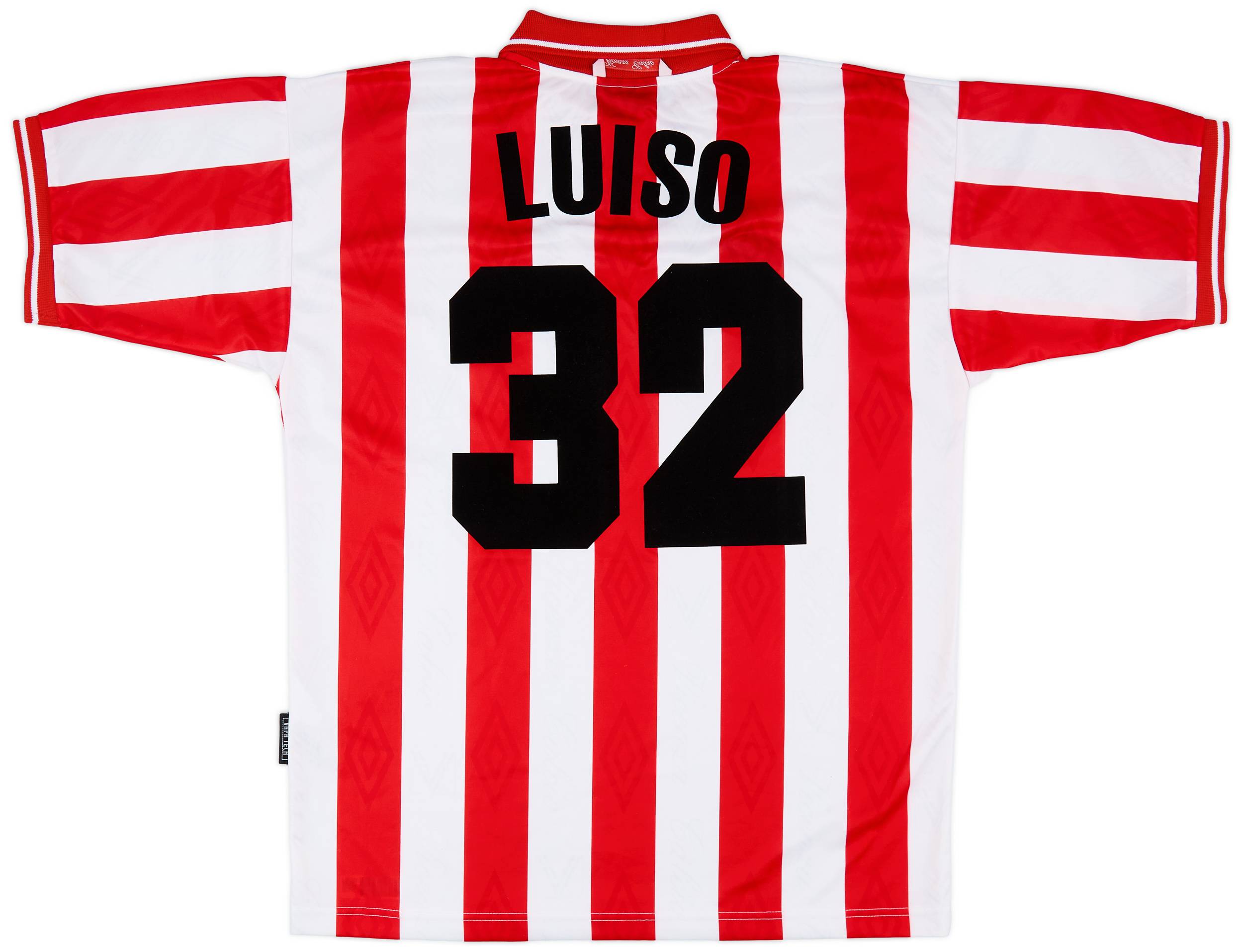 1999-00 Vicenza Home Shirt Luiso #32 - 9/10 - (XL)