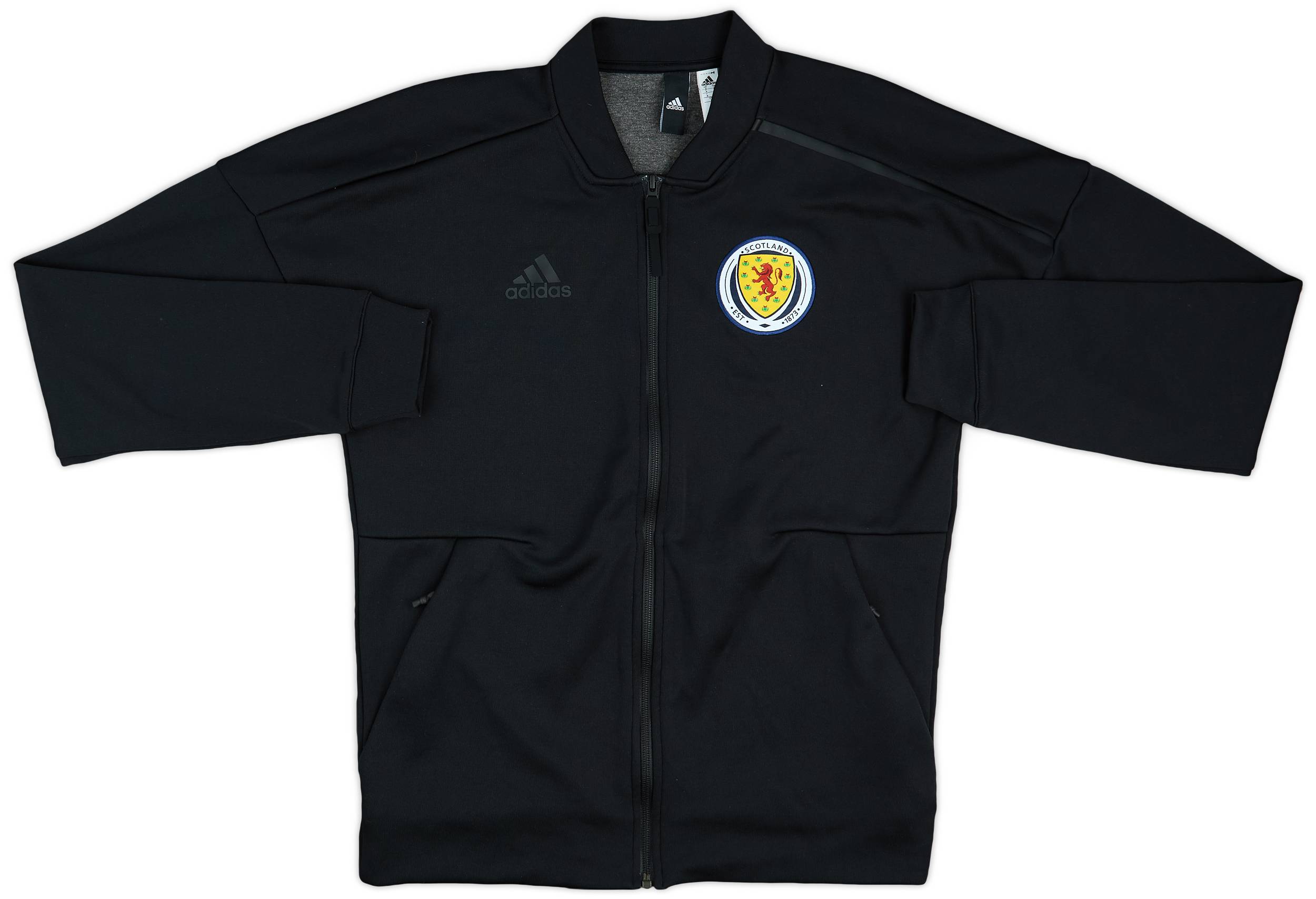 2017-18 Scotland adidas Track Jacket - 10/10 - (S)