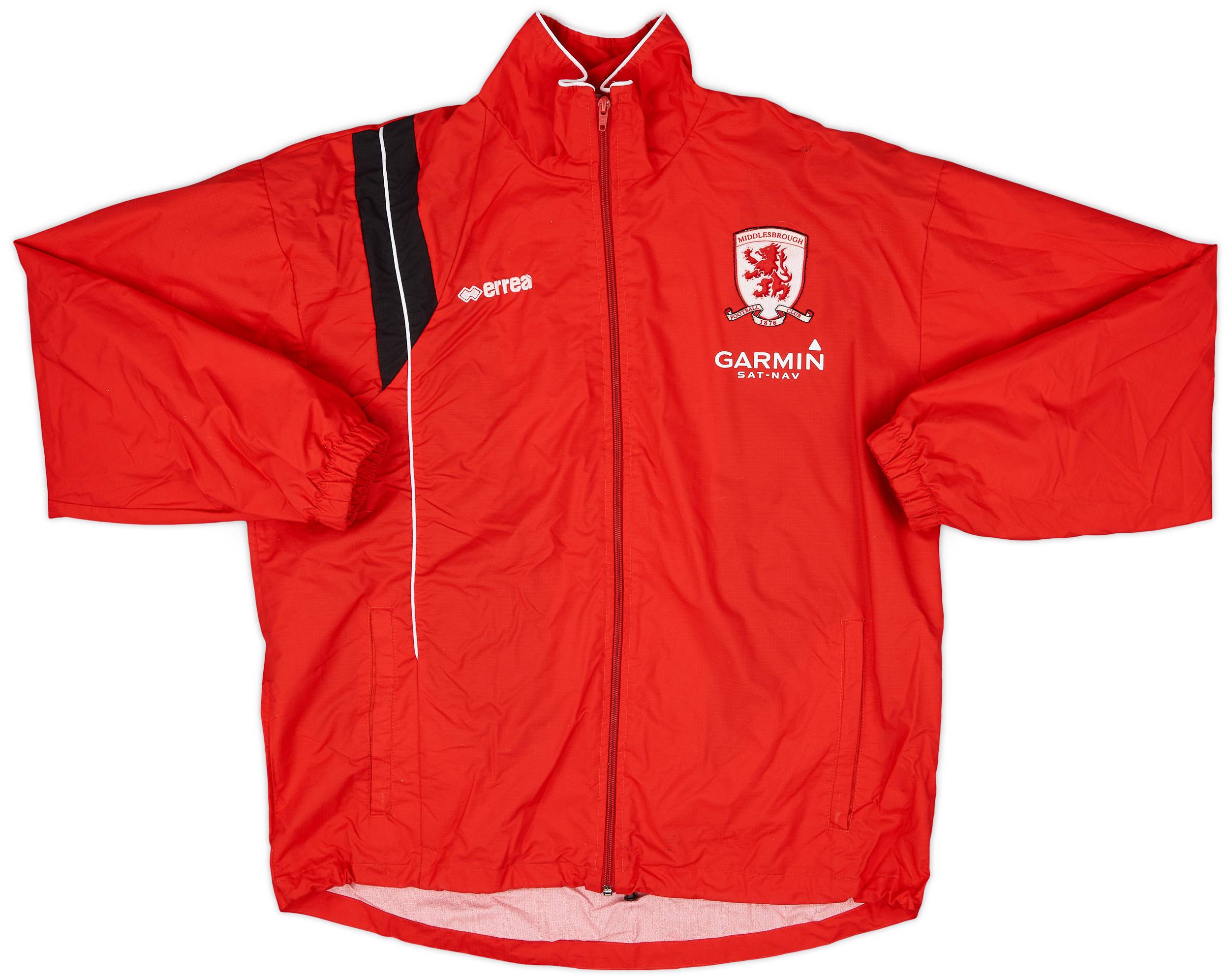 2007-08 Middlesbrough Errea Hooded Rain Jacket - 8/10 - (M)