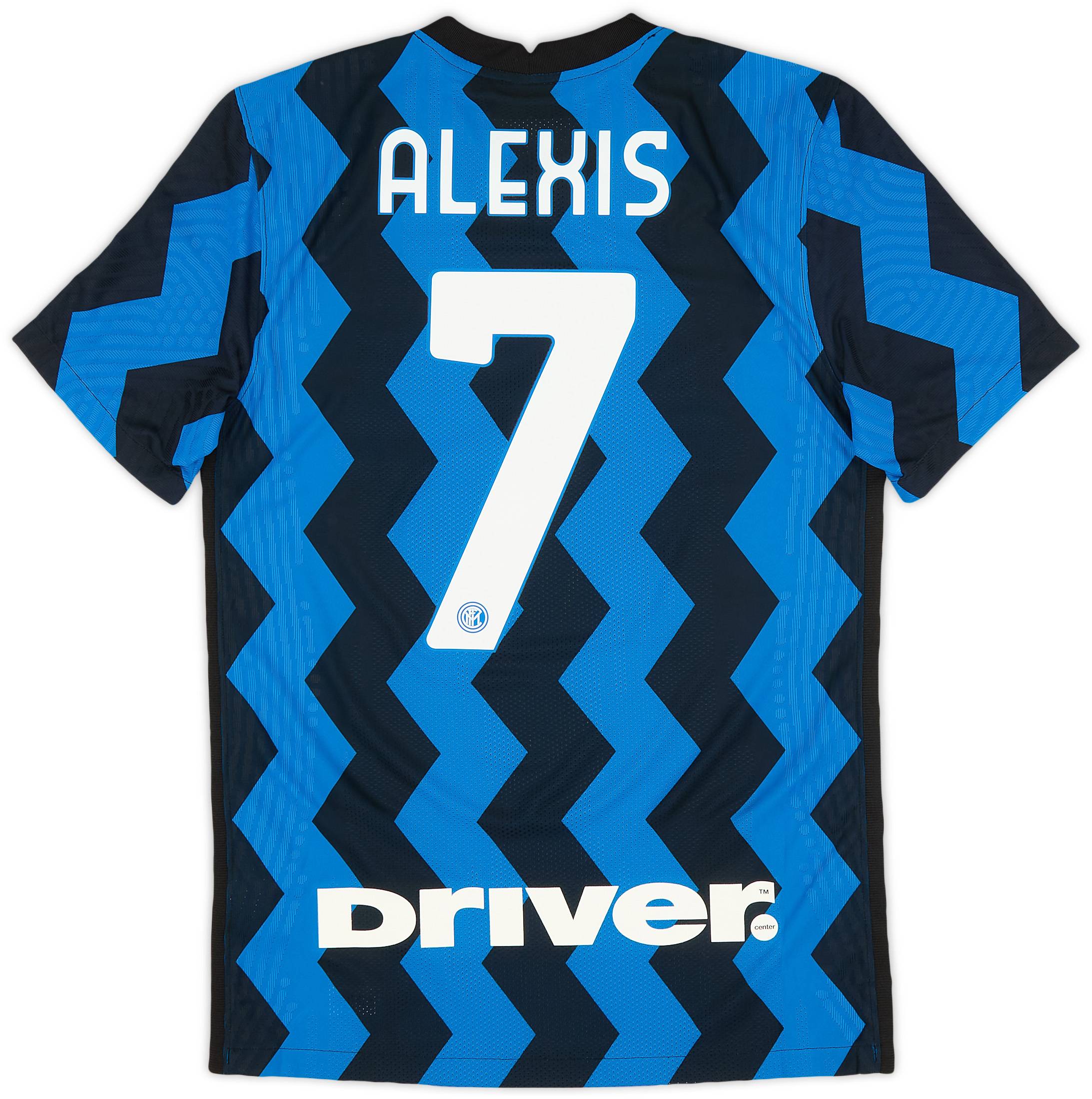 2020-21 Inter Milan Authentic Home Shirt Alexis #7 (S)