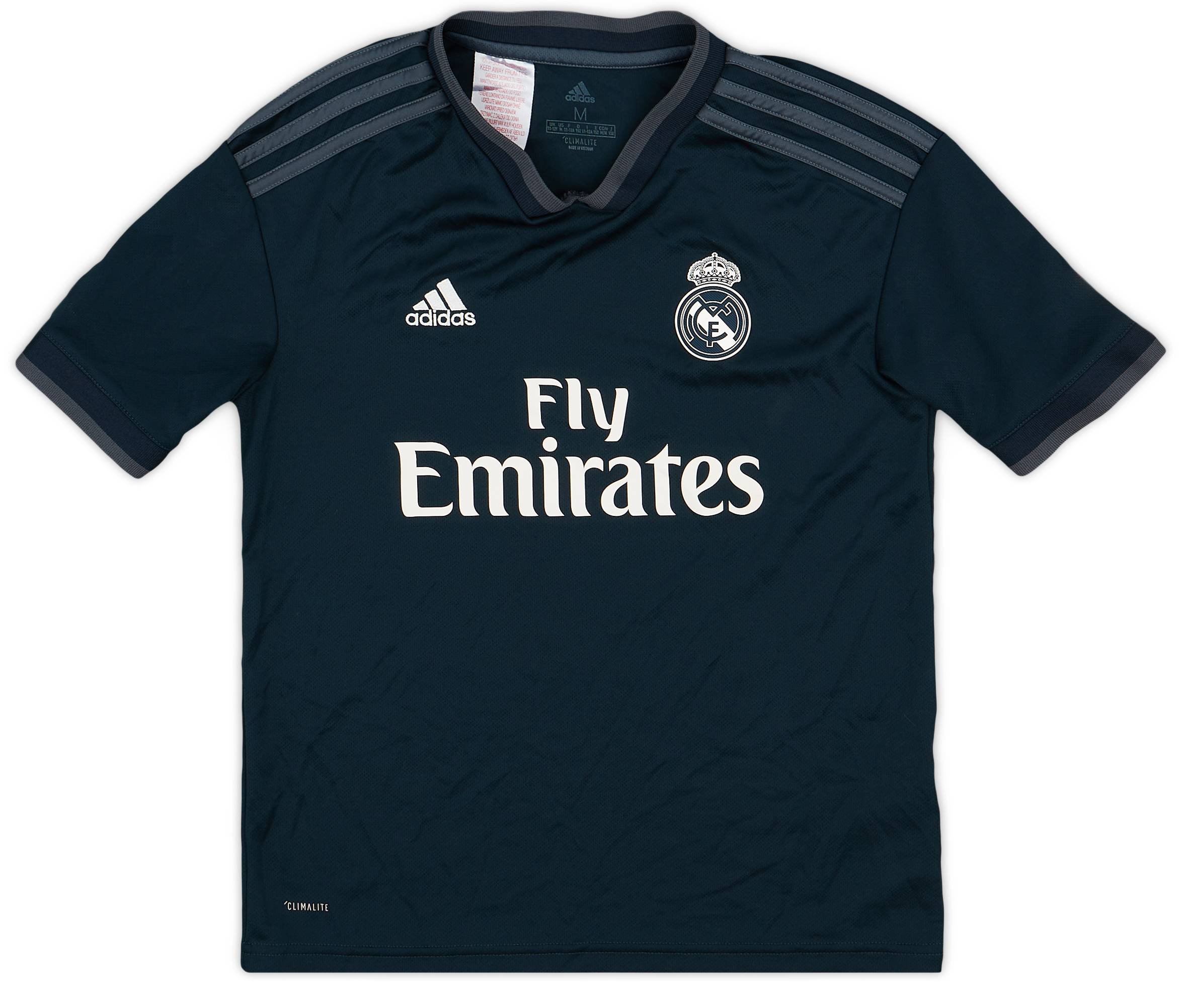 2018-19 Real Madrid Away Shirt - 8/10 - (M.Boys)