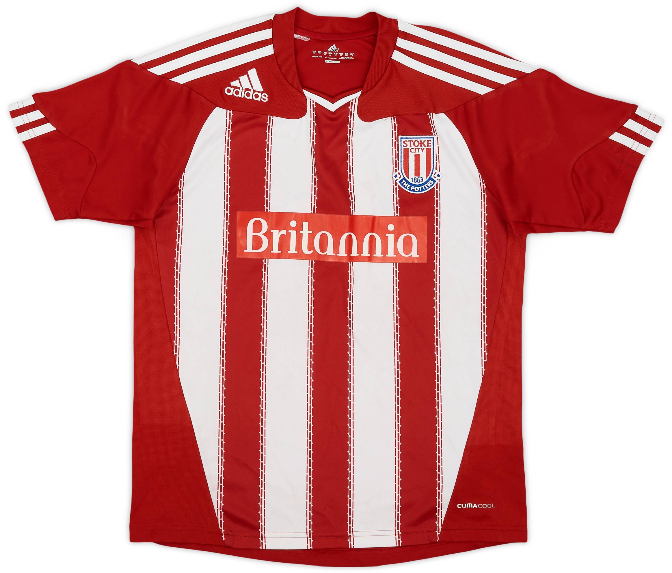 2010-11 Stoke City Home Shirt - 7/10 - (XS)