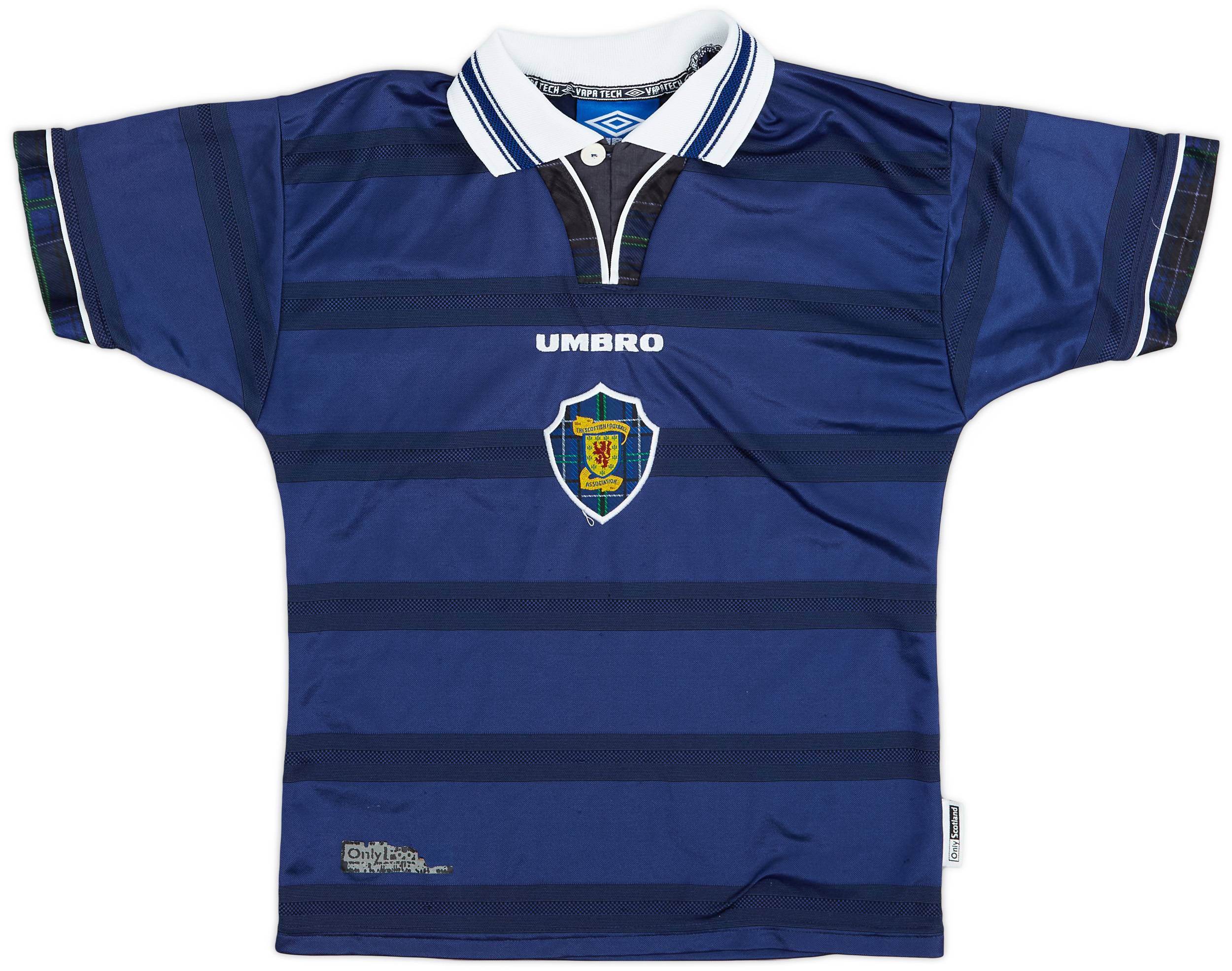 1998-00 Scotland Home Shirt - 9/10 - (M.Boys)