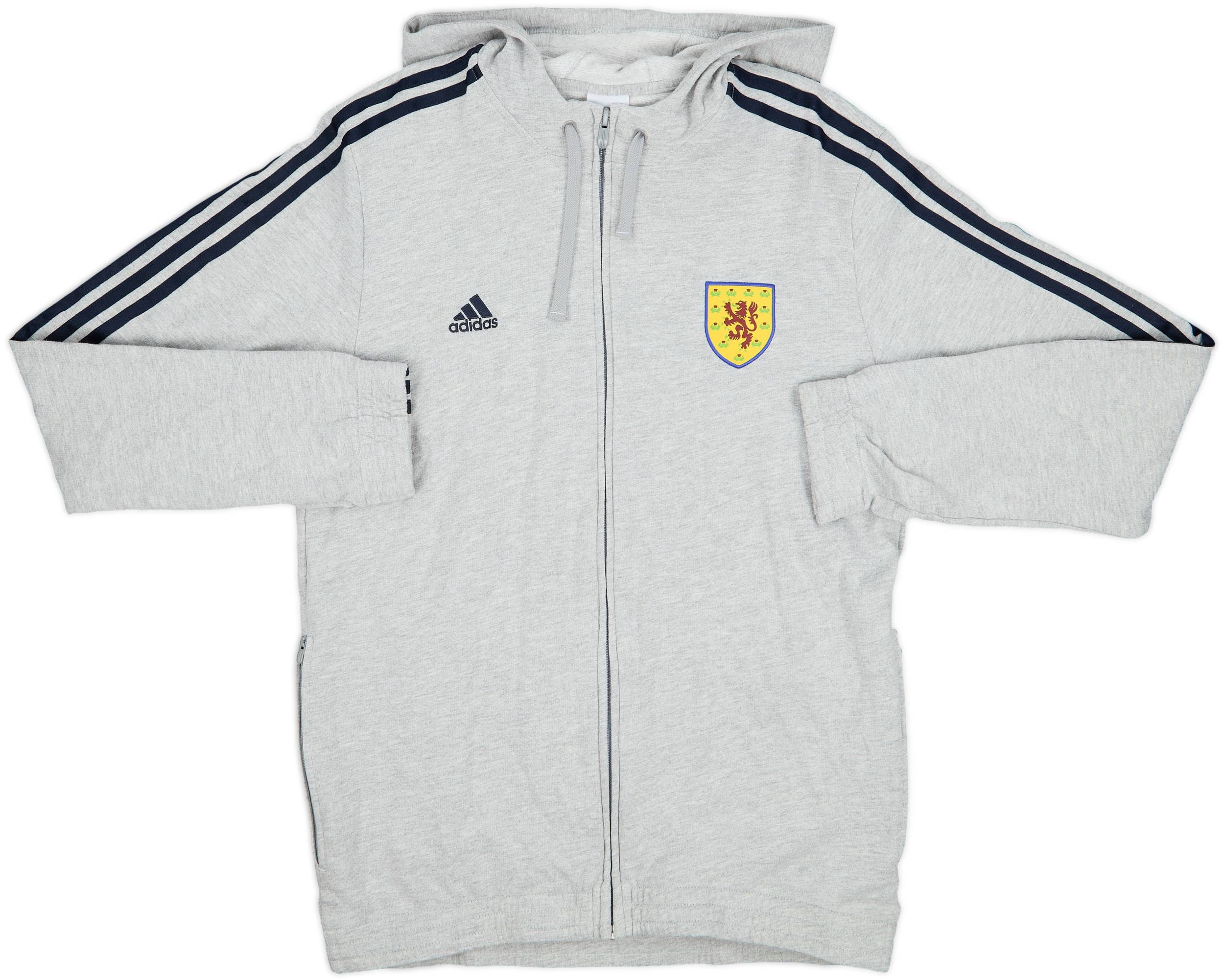2010-11 Scotland adidas Hooded Track Jacket - 7/10 - (M)