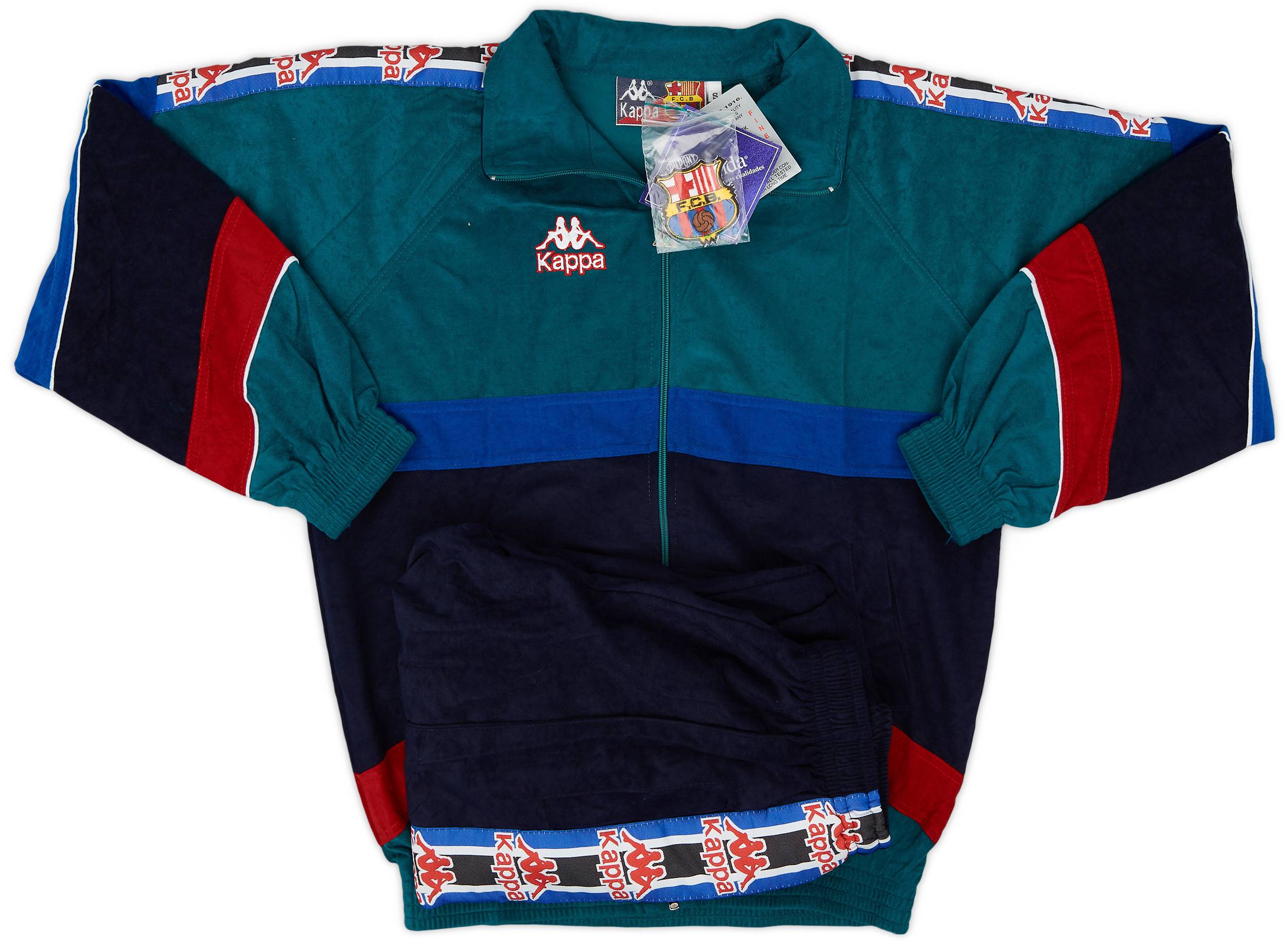 1995-97 Barcelona Kappa Tracksuit (S)