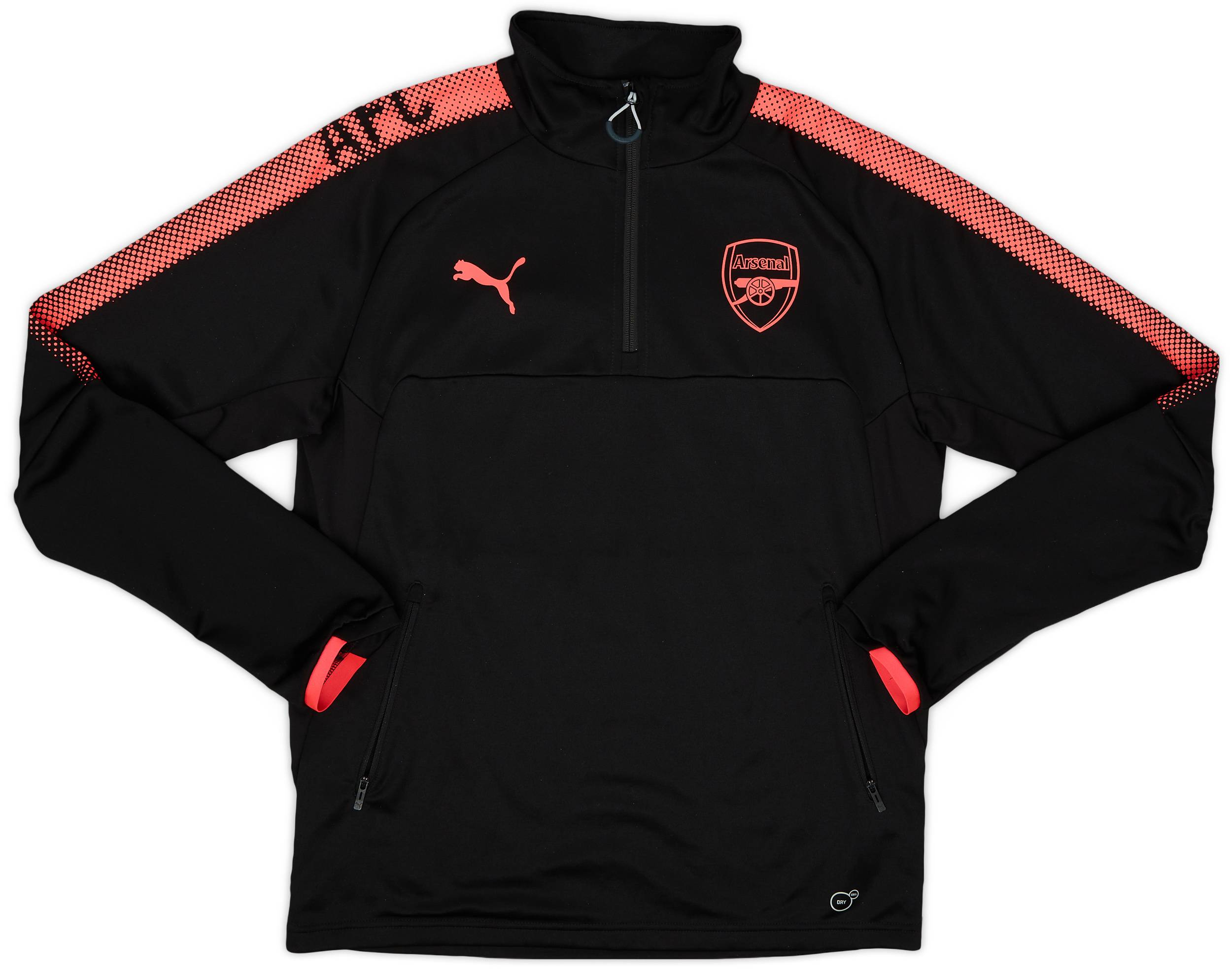 2017-18 Arsenal Puma 1/4 Zip Drill Top - 9/10 - (M)