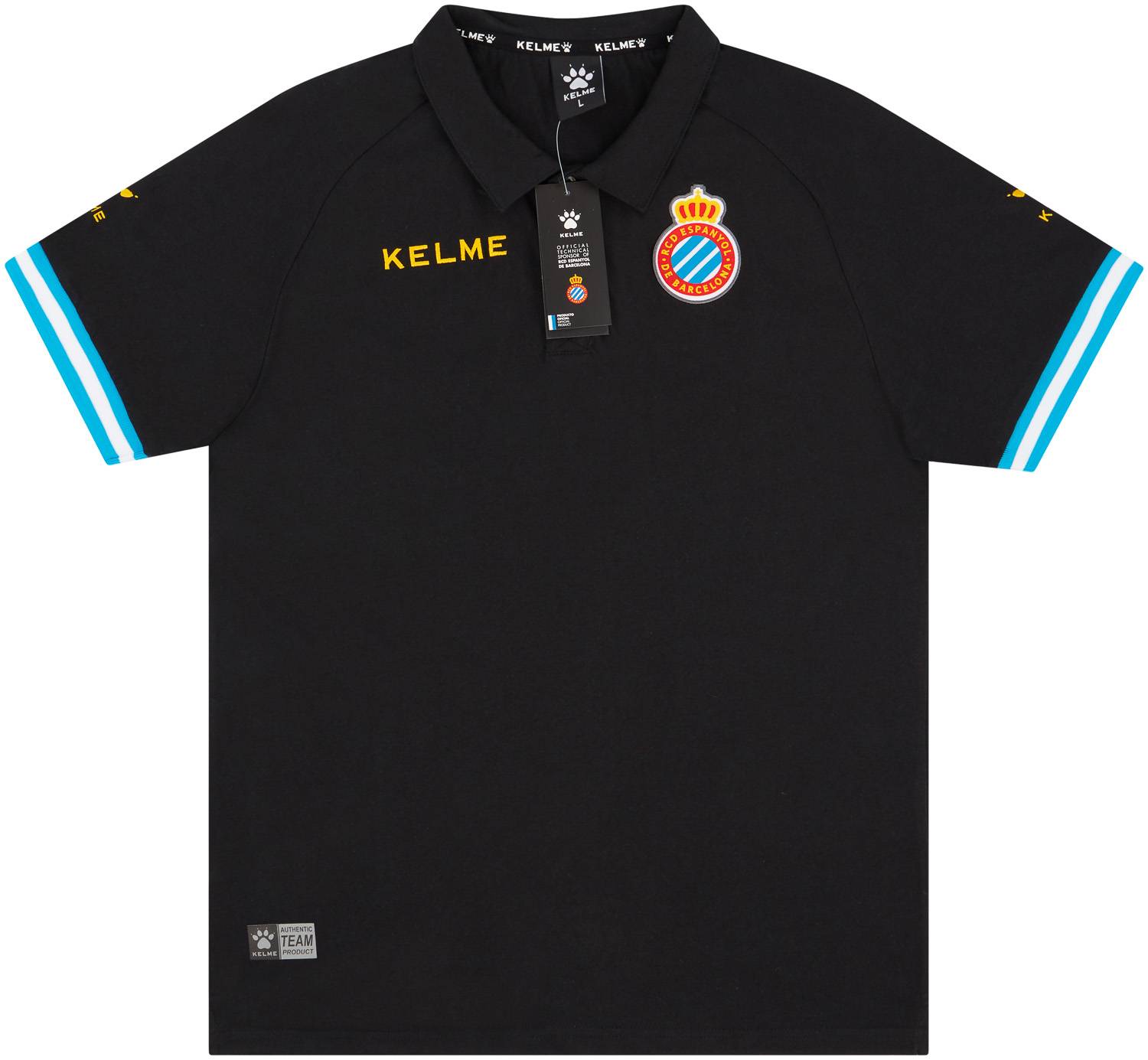 2018-19 Espanyol Kelme Polo T-Shirt (XS)