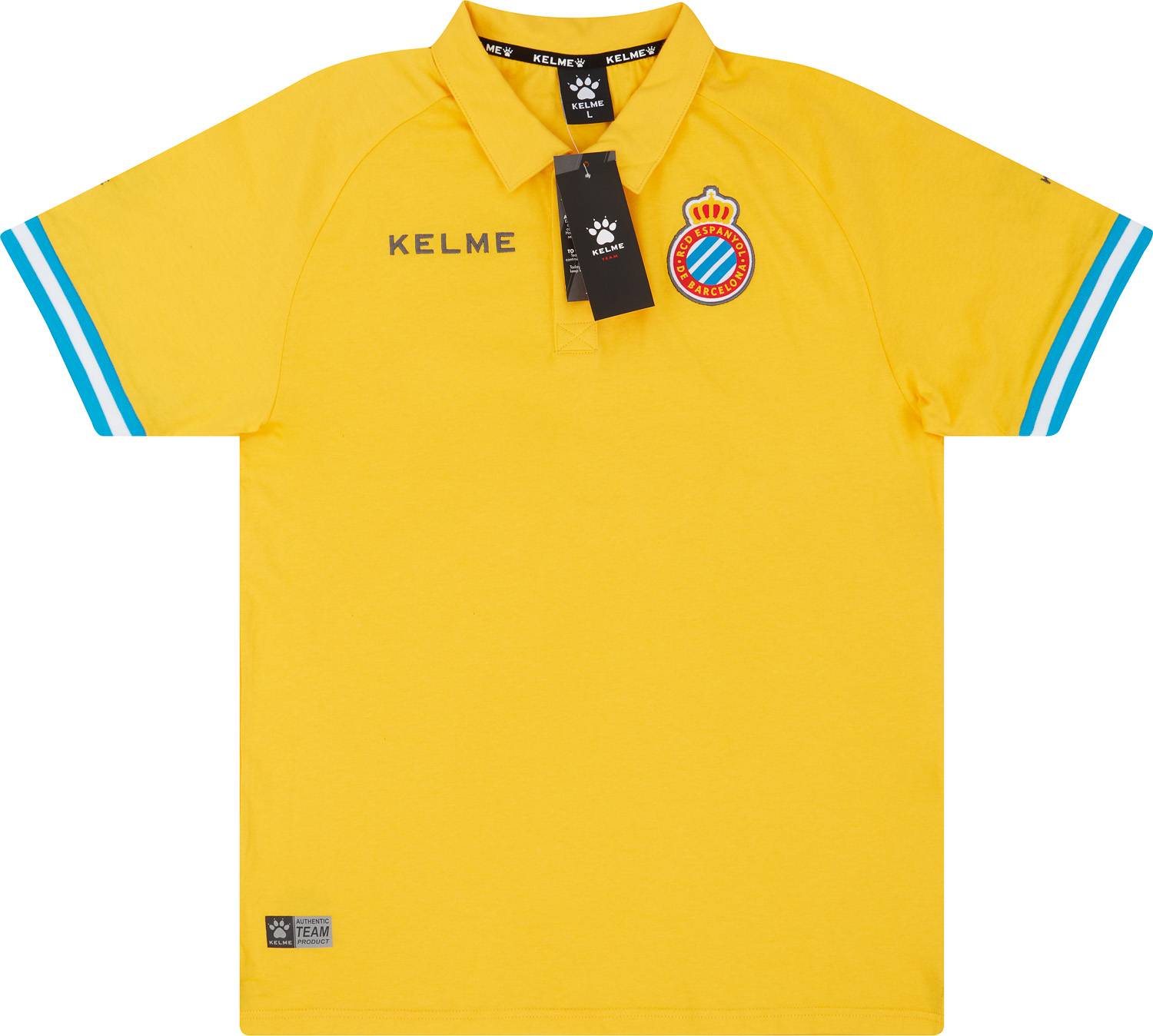 2018-19 Espanyol Kelme Polo T-Shirt (XS)