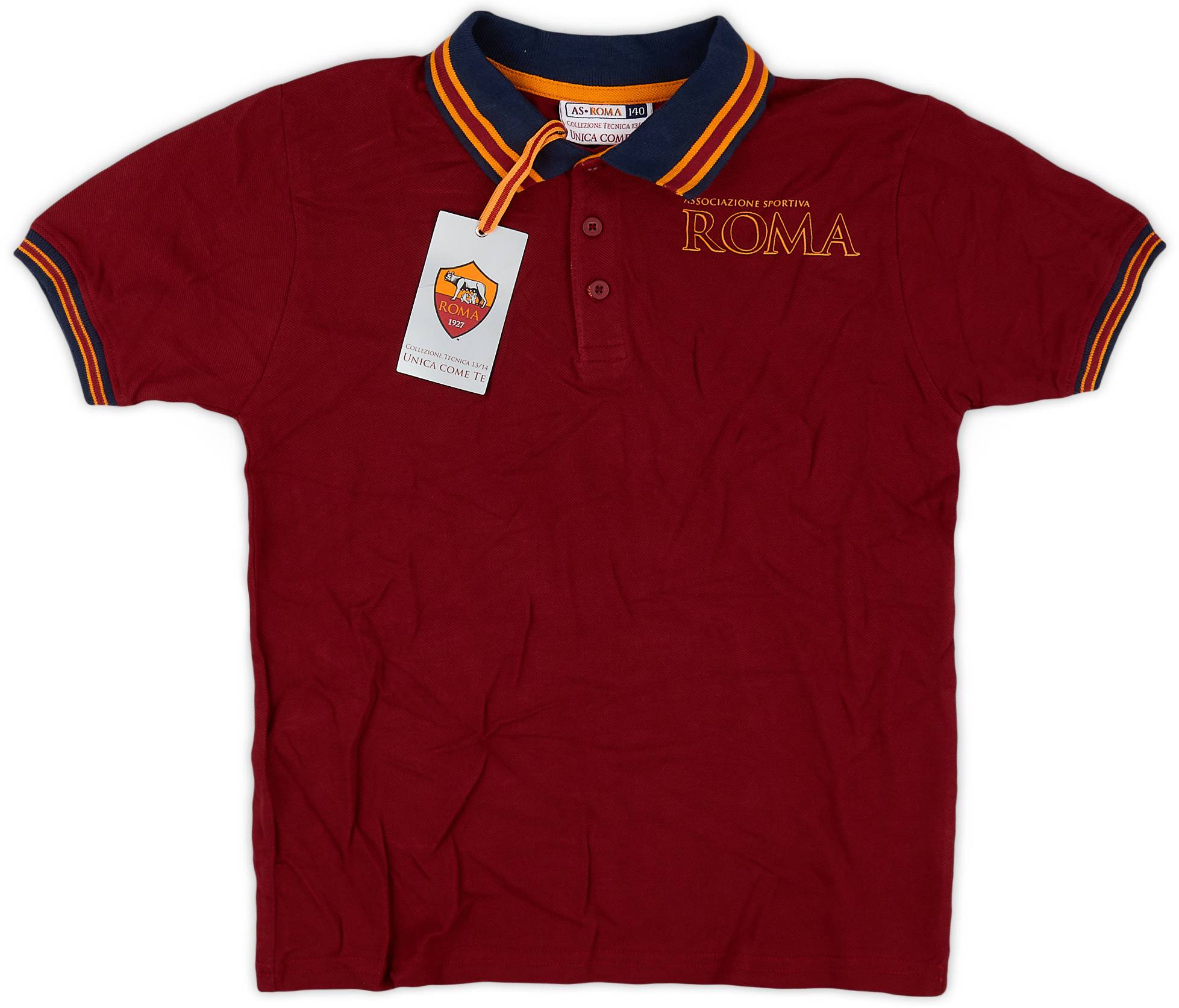 2013-14 Roma Polo Shirt (L.Boys)